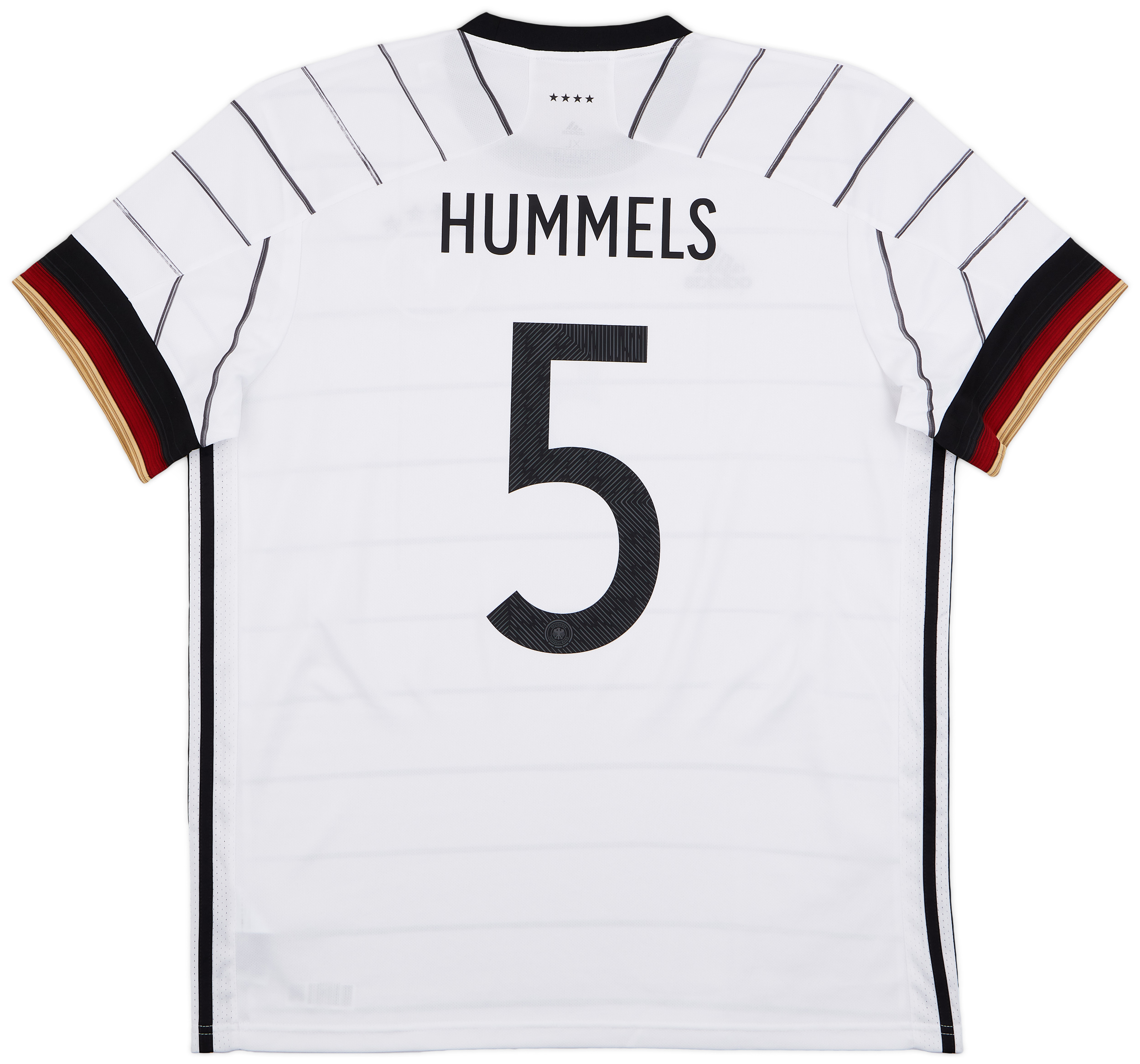 2020-21 Germany Home Shirt Hummels #5 - 8/10 - (XL)