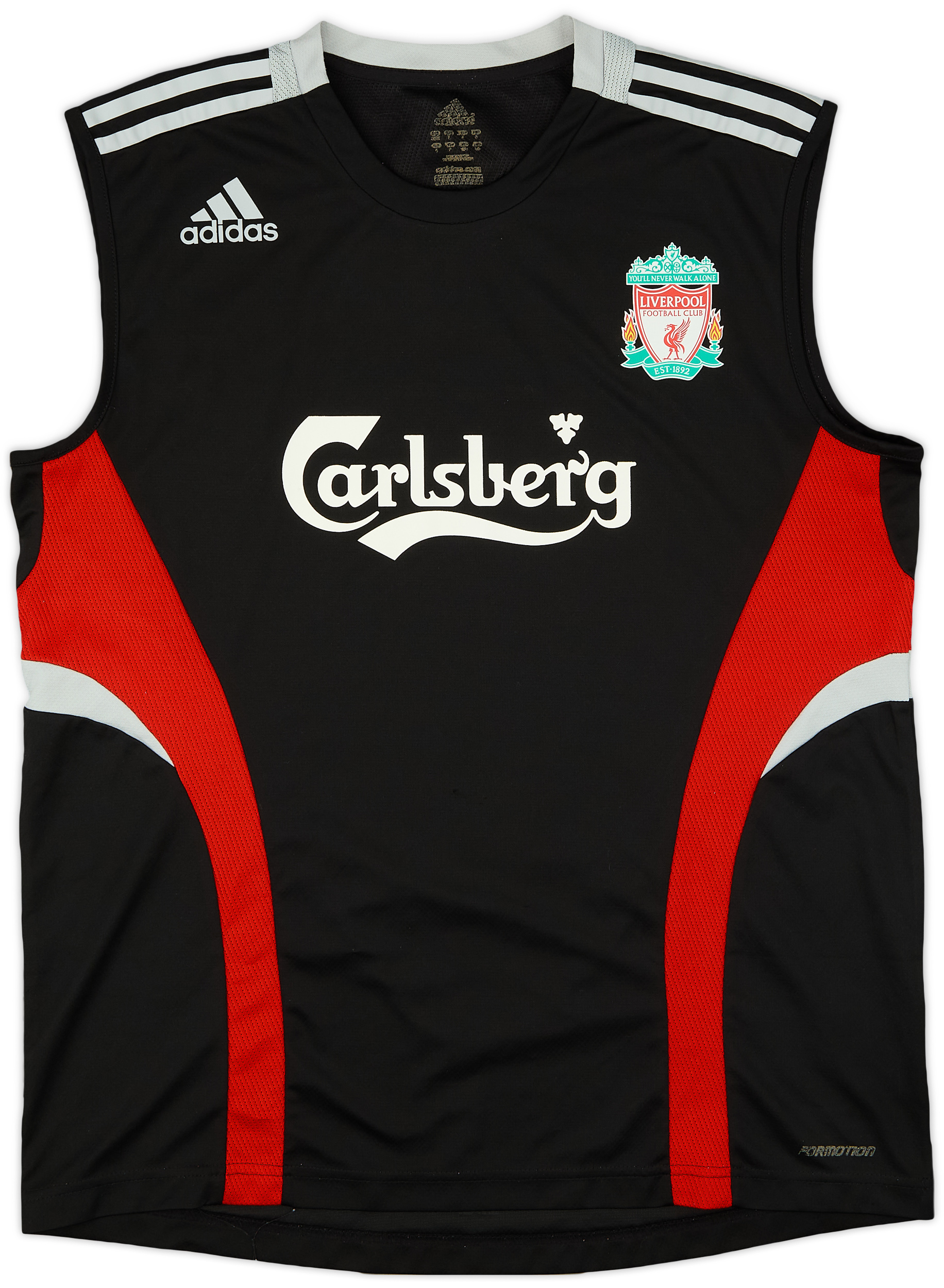 2008-09 Liverpool adidas Training Vest - 8/10 - (L)