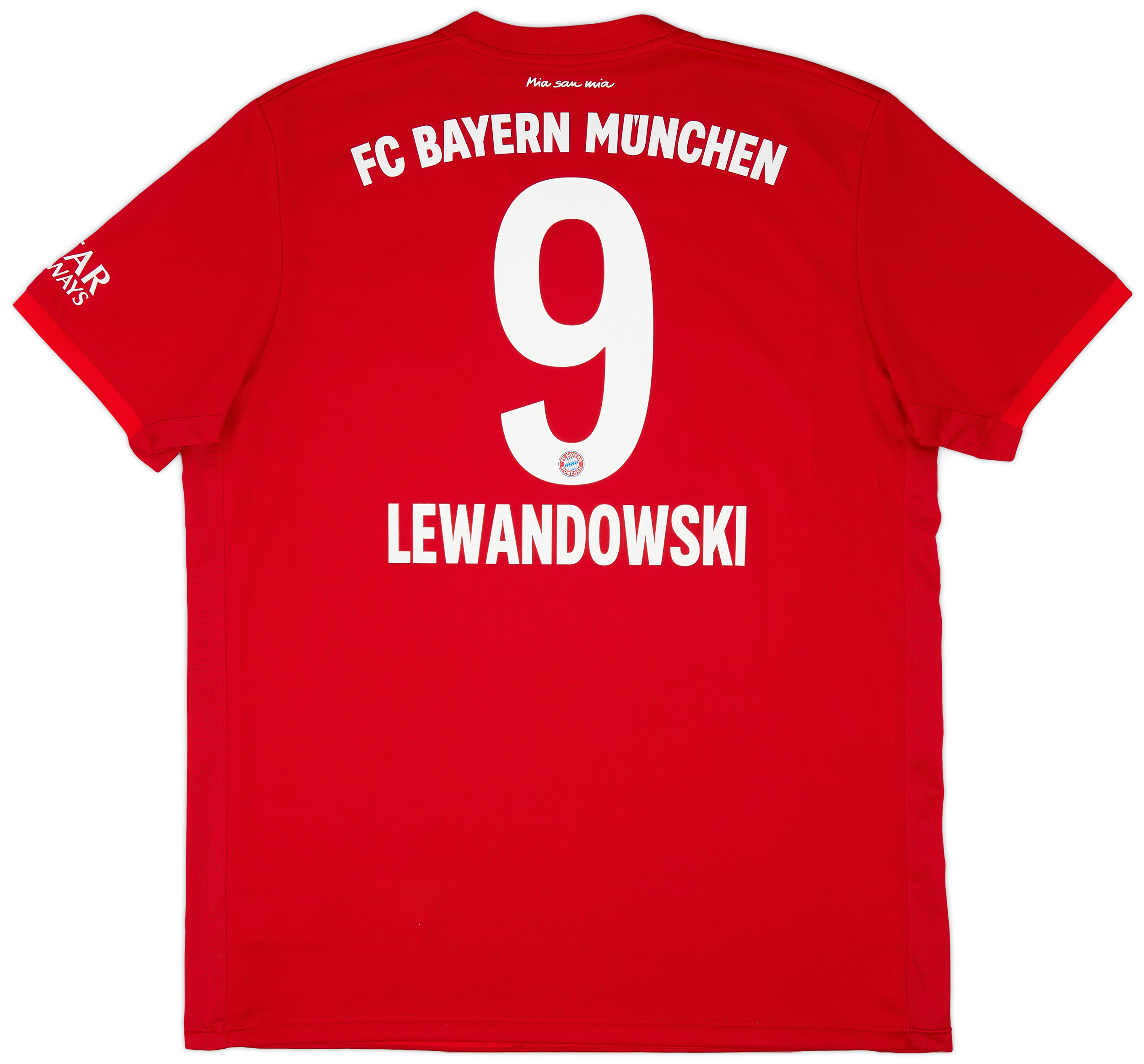 2019-20 Bayern Munich Home Shirt Lewandowski #9 - 9/10 - (XL)