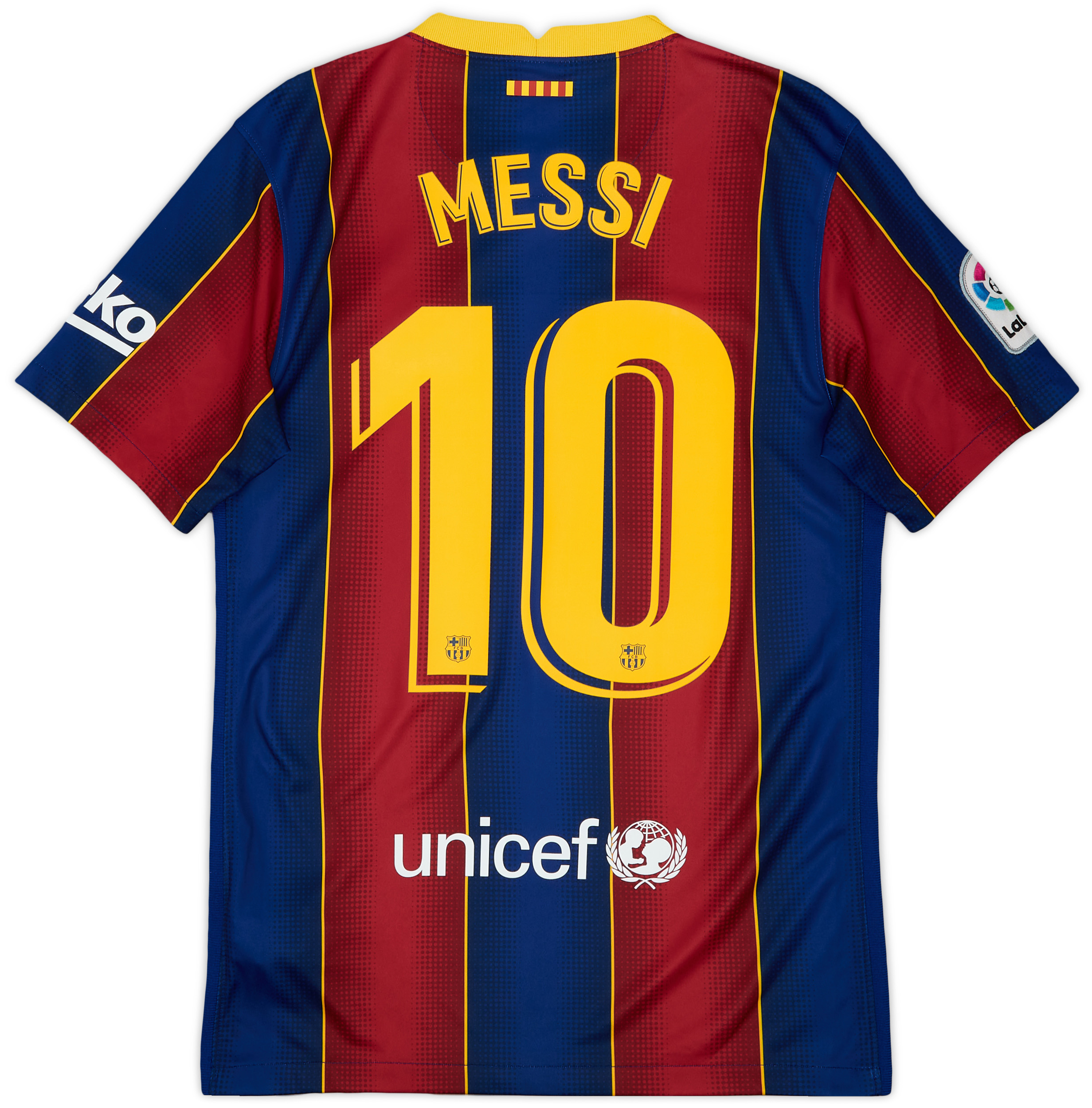 2020-21 Barcelona Home Shirt Messi #10 - 10/10 - (S)