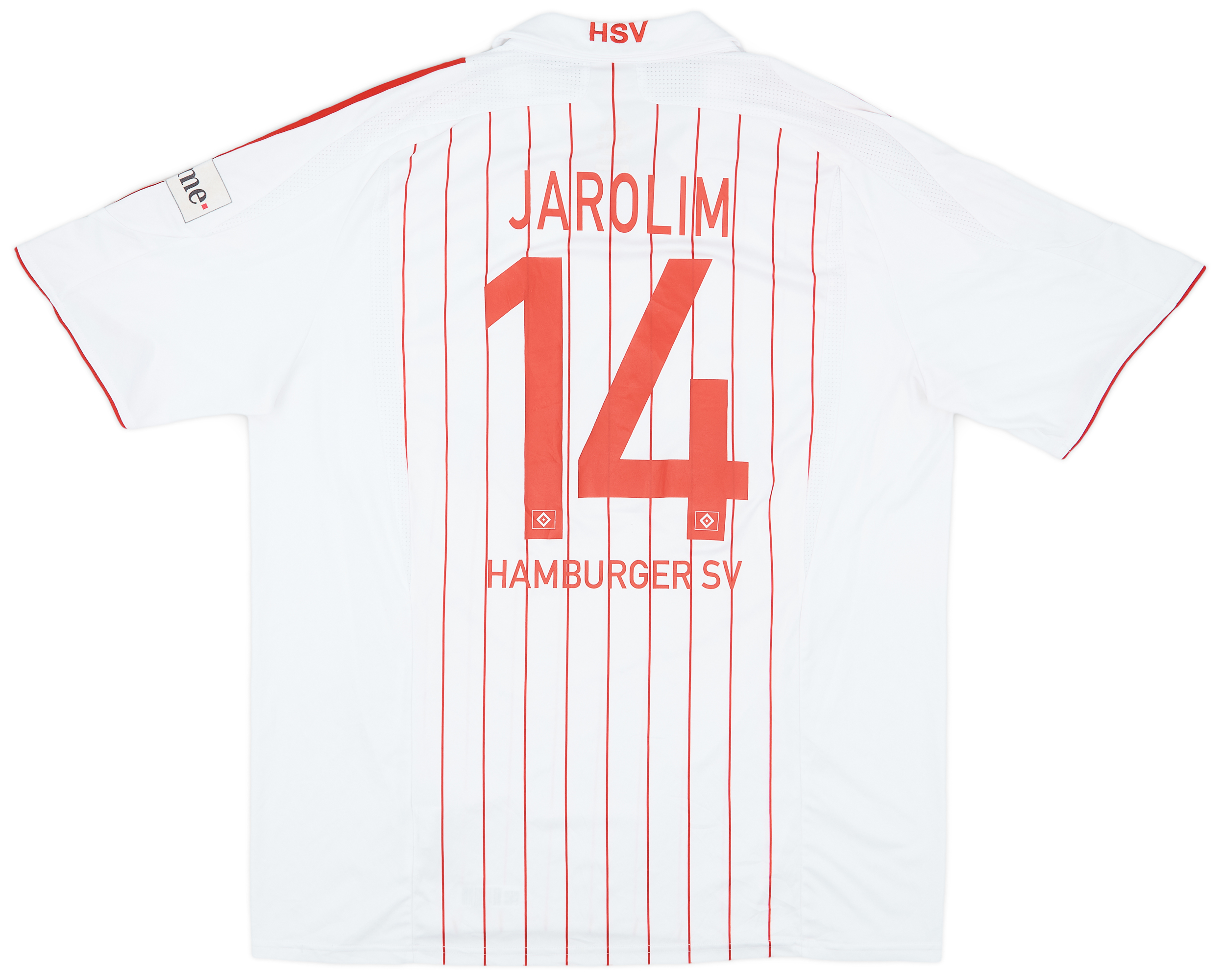 2007-08 Hamburg Home Shirt Jarolim #14 - 6/10 - (XL)