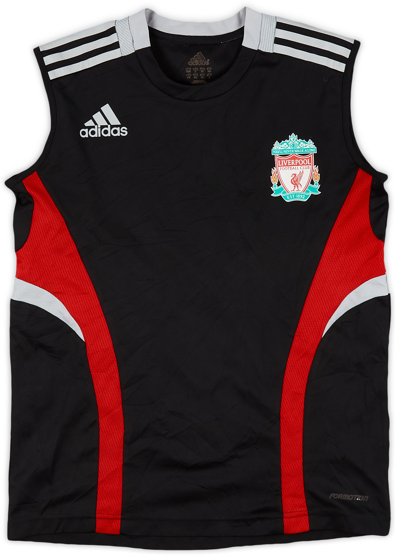 2008-09 Liverpool adidas Training Vest - 8/10 - (L.Boys)