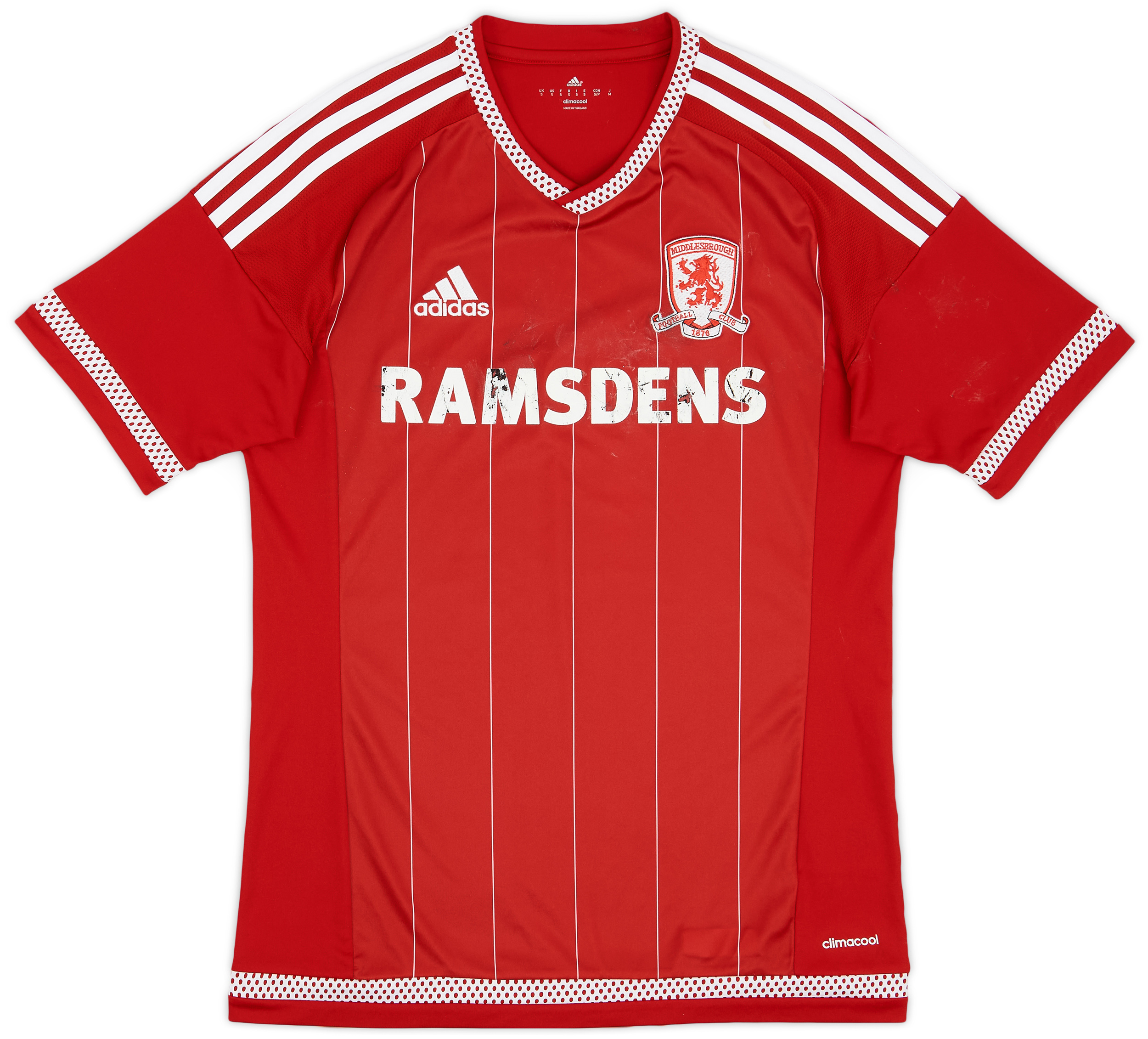 2015-16 Middlesbrough Home Shirt - 4/10 - (S)