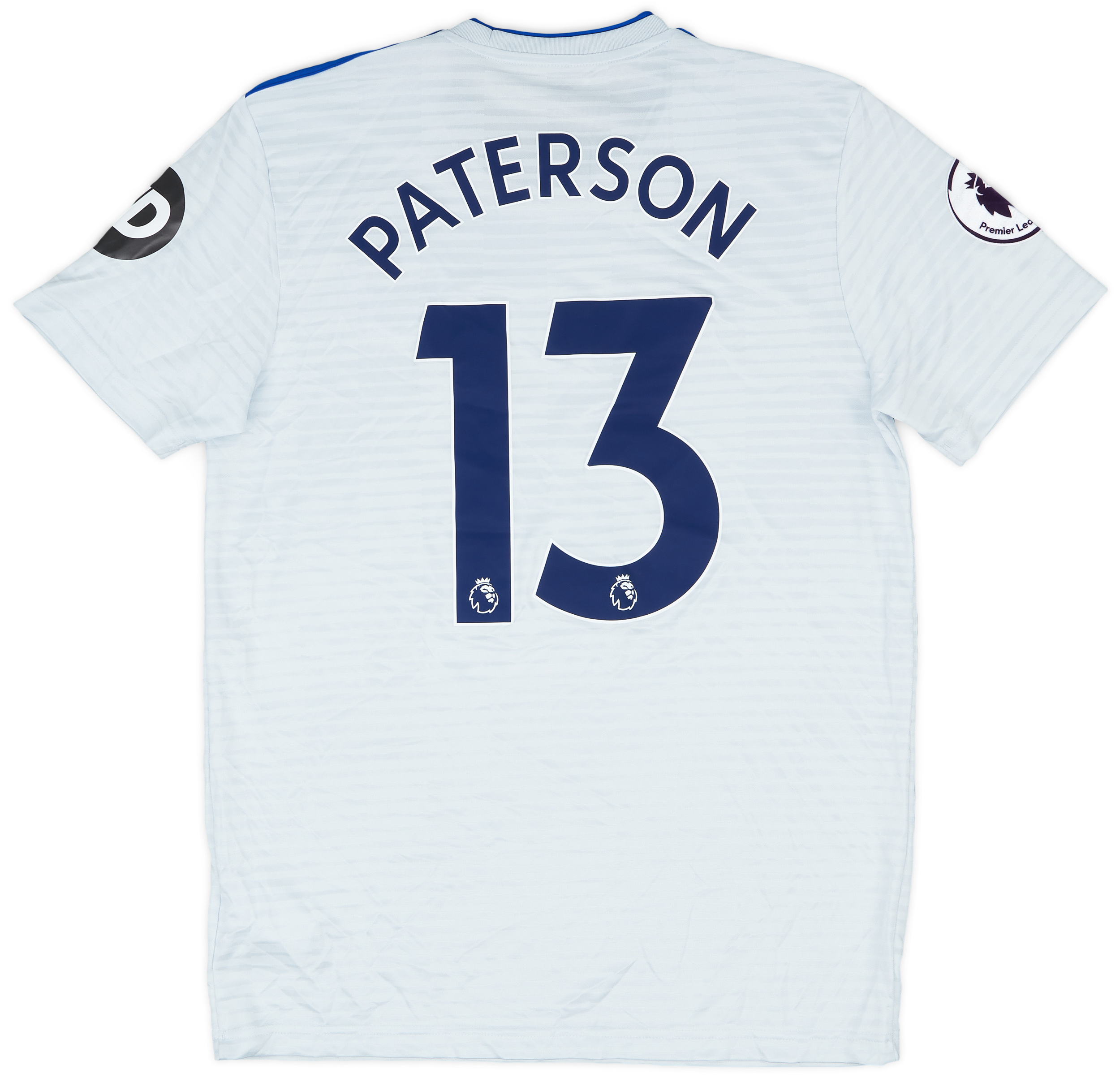 2018-19 Cardiff Match Issue Away Shirt Paterson #13