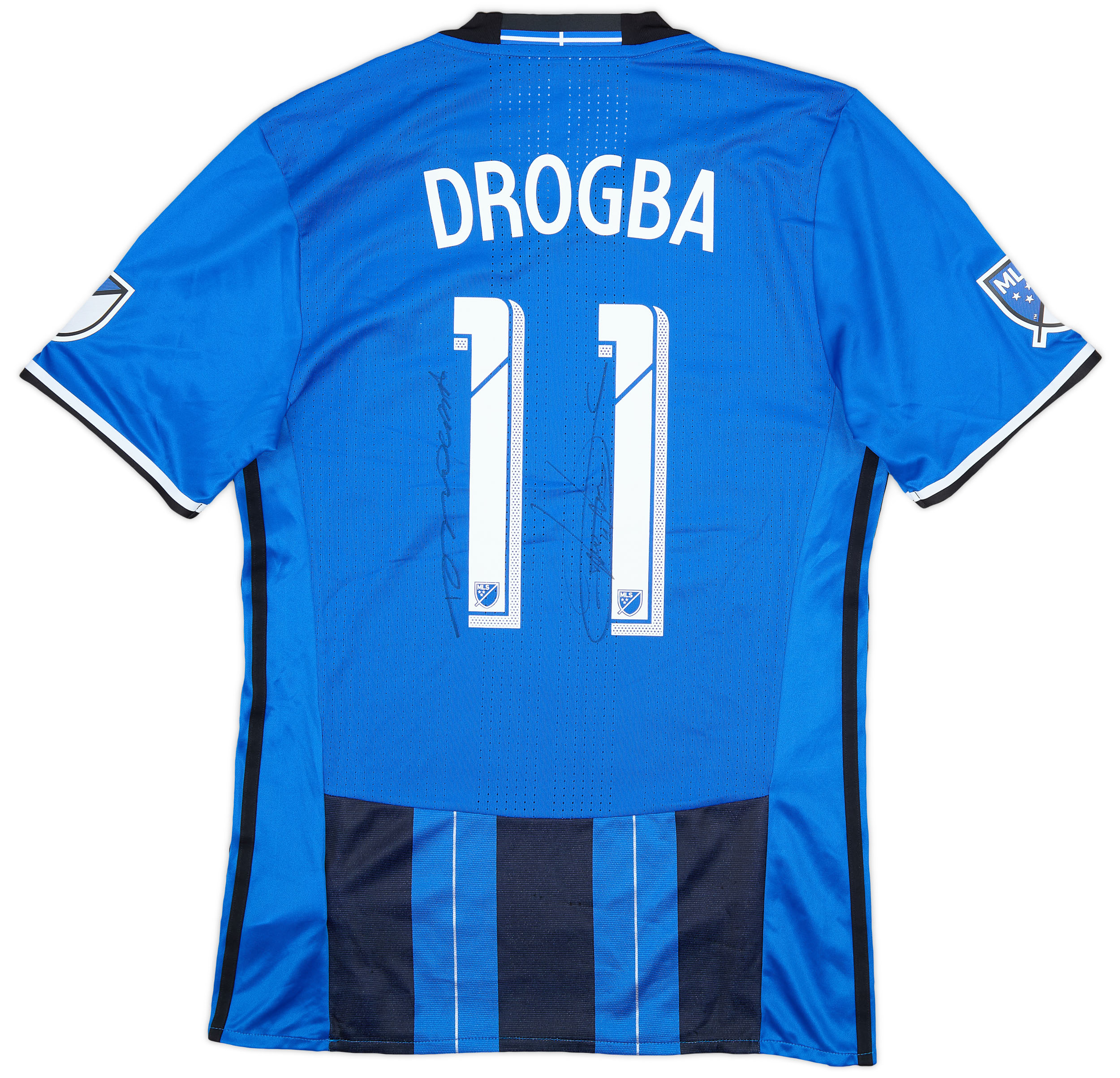 2016 Montreal Impact Player Issue Signed Home Shirt Drogba #11