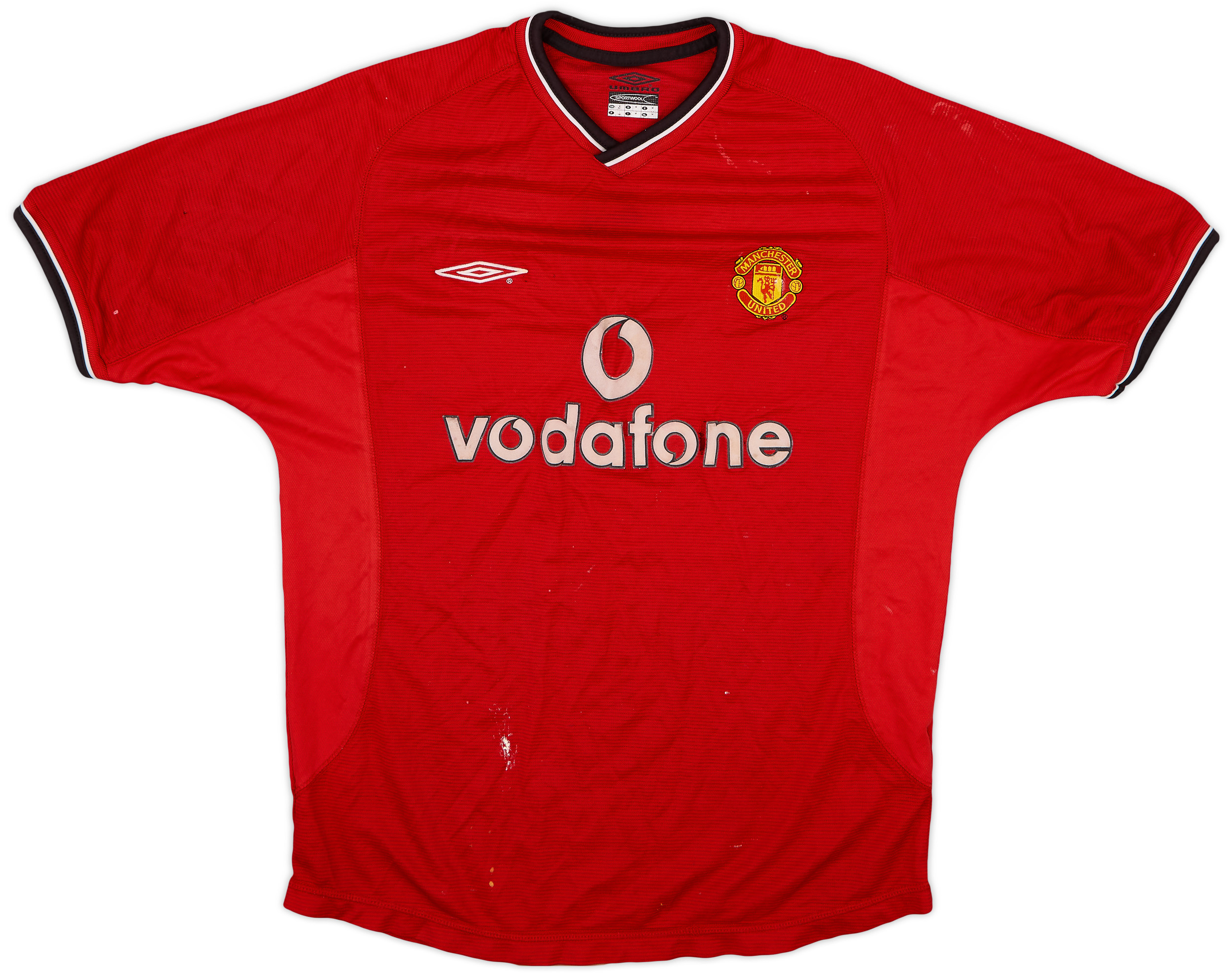 2000-02 Manchester United Home Shirt - 4/10 - (M)