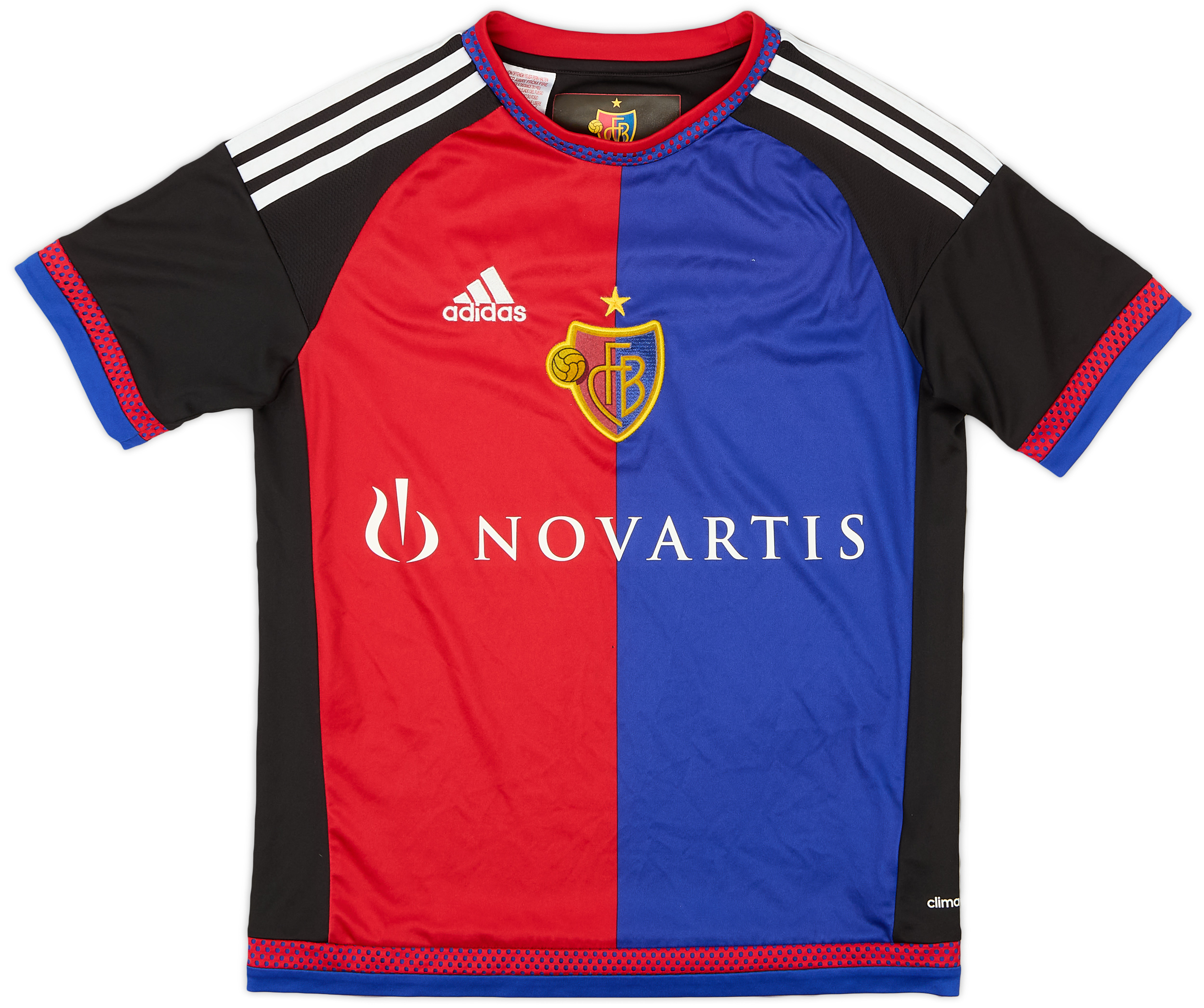 2015-16 FC Basel Home Shirt - 6/10 - (L.Boys)