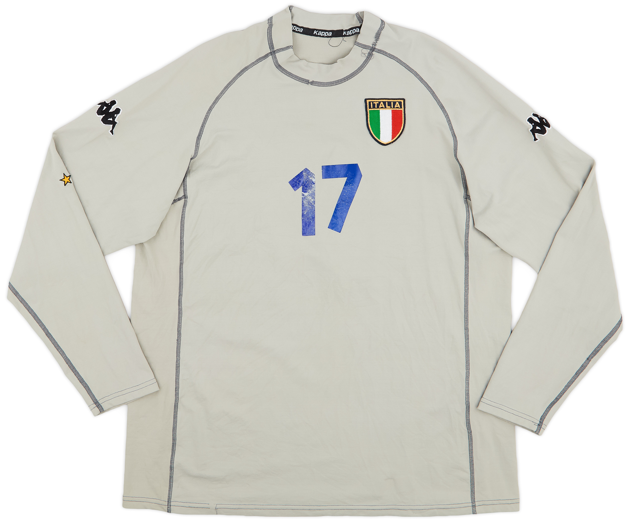 2000 Italy GK Shirt #17 - 5/10 - (XXL)