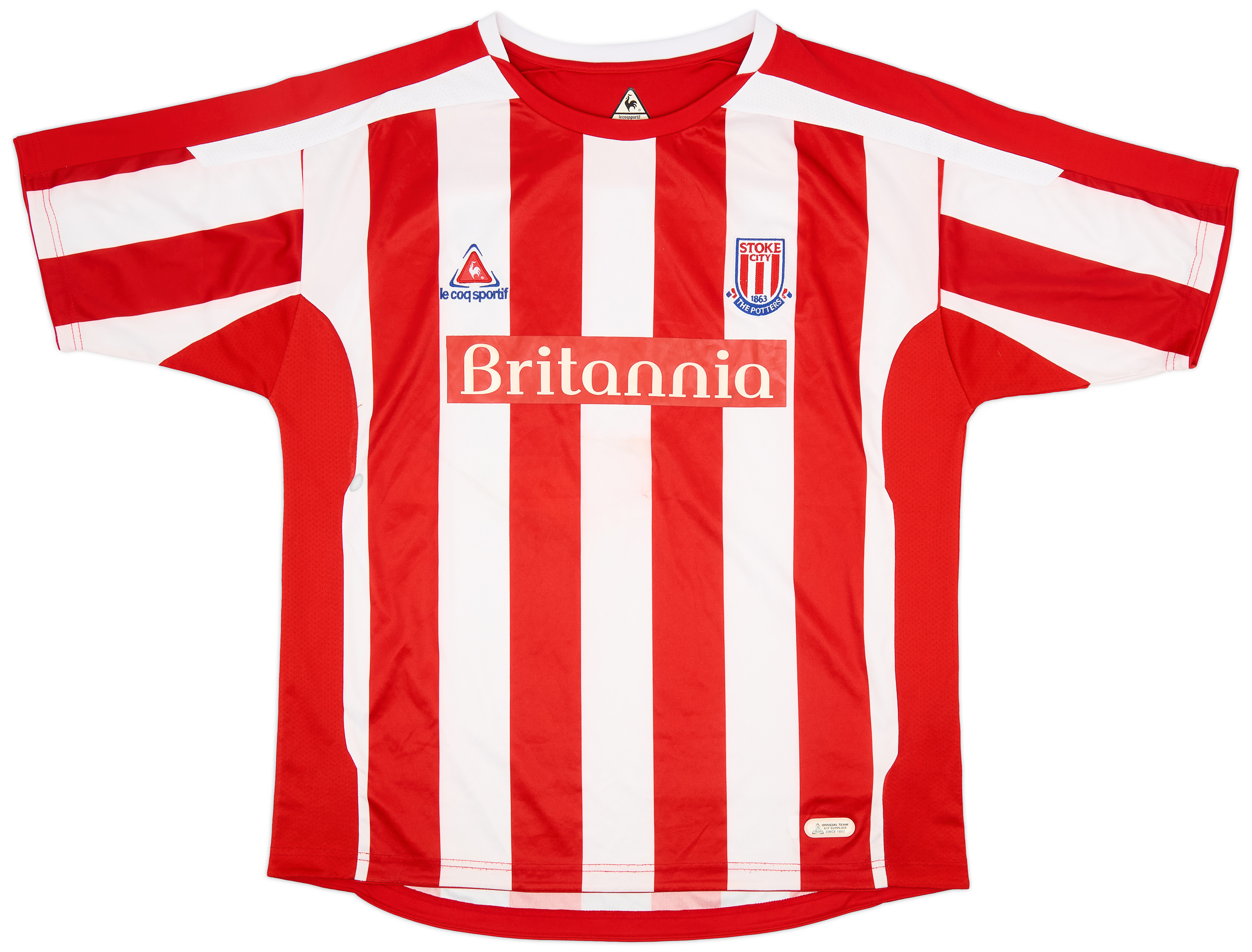 2007-08 Stoke City Home Shirt - 5/10 - (XL)
