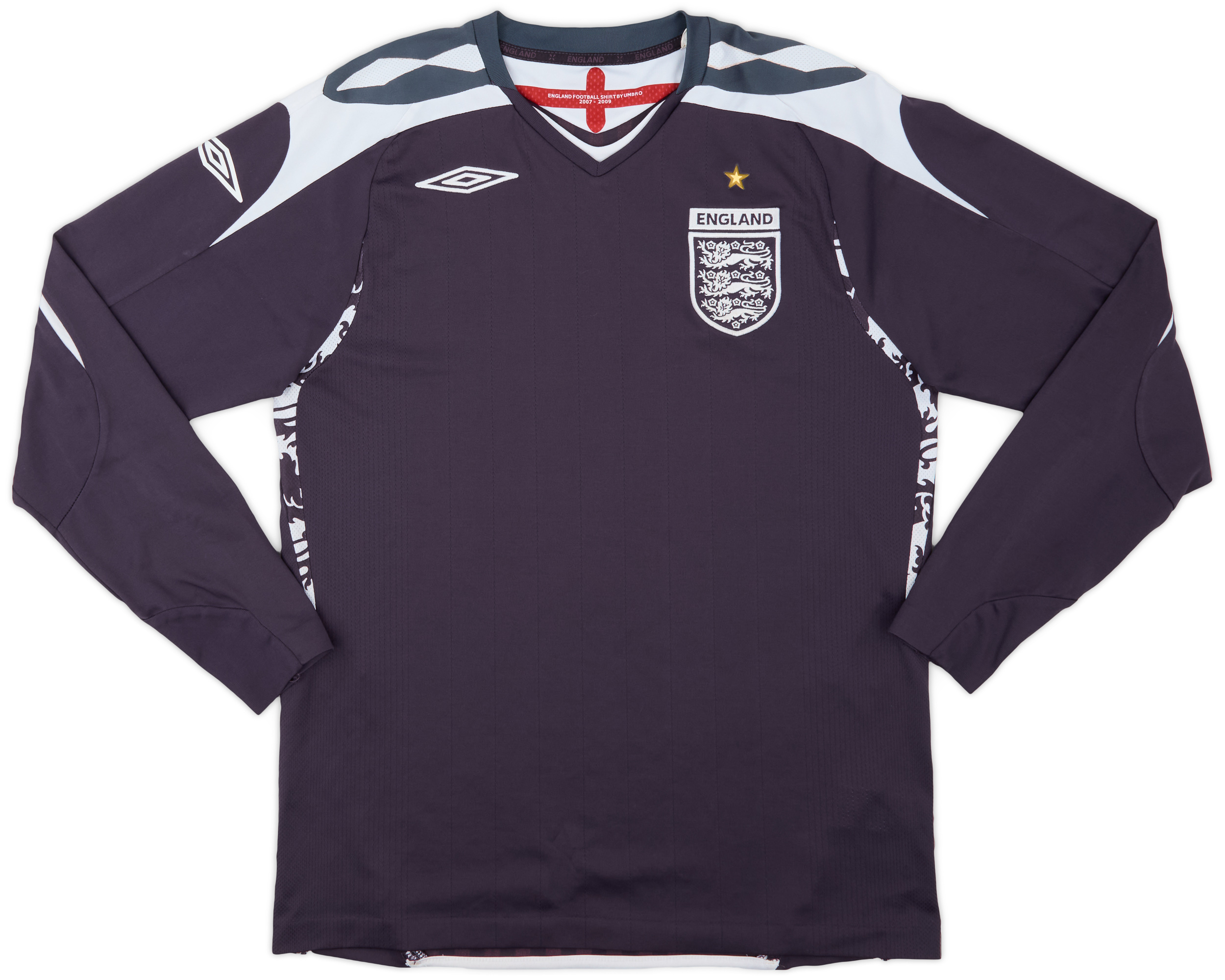 2007-09 England GK Shirt - 9/10 - (S)