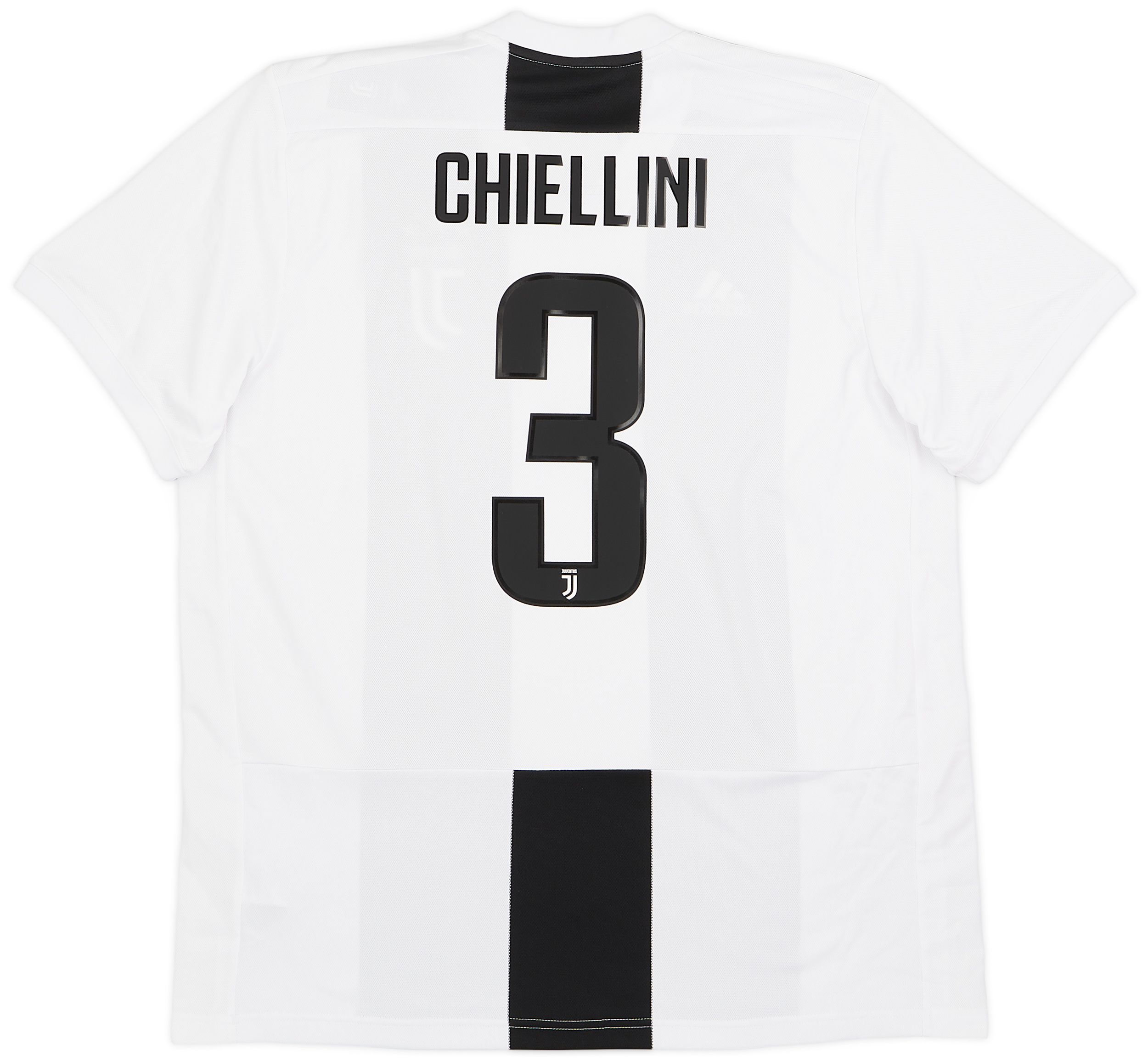 2018-19 Juventus Home Shirt Chiellini #3 (XL)