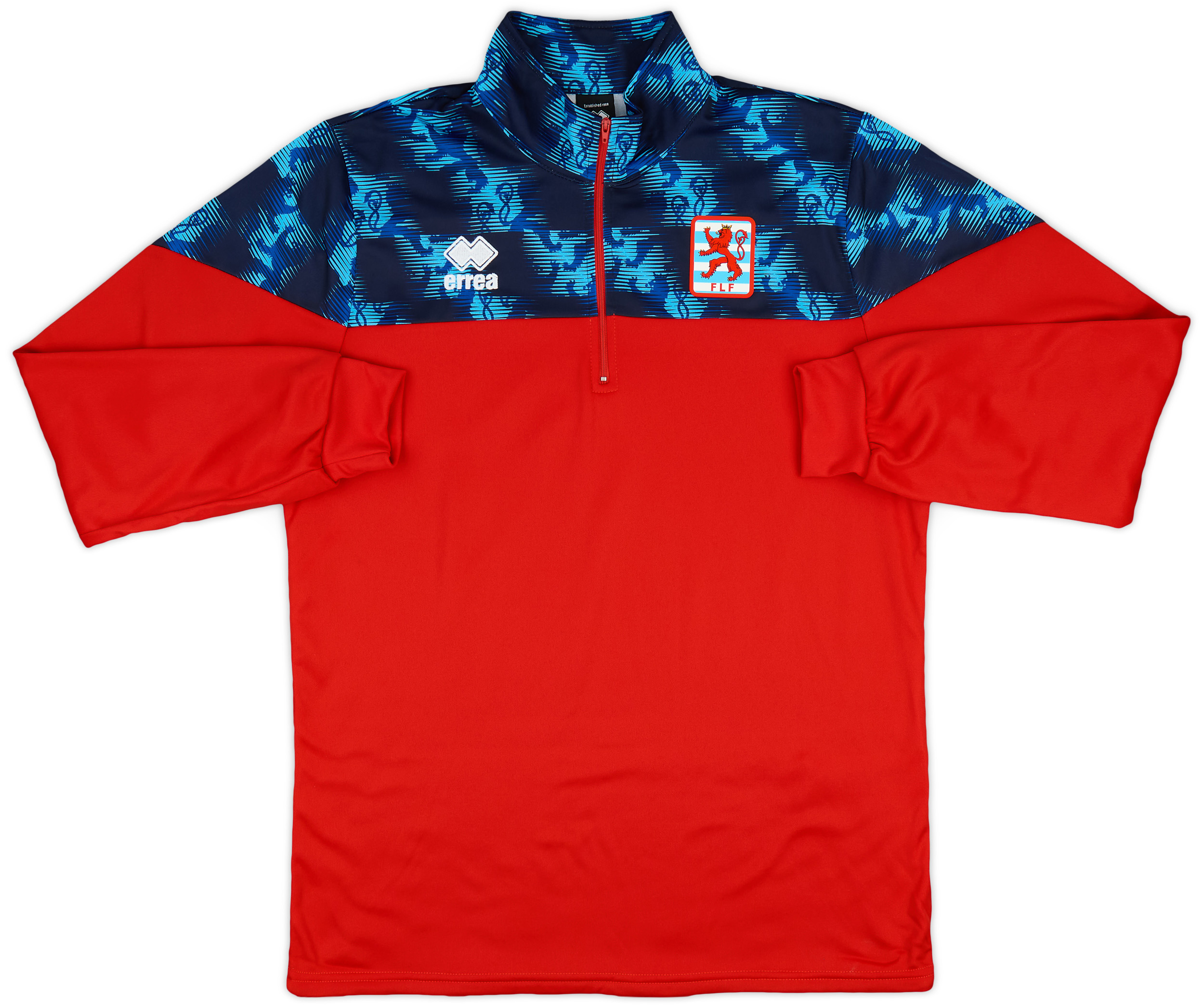 2024-25 Luxembourg Errea 1/4 Zip Training Top