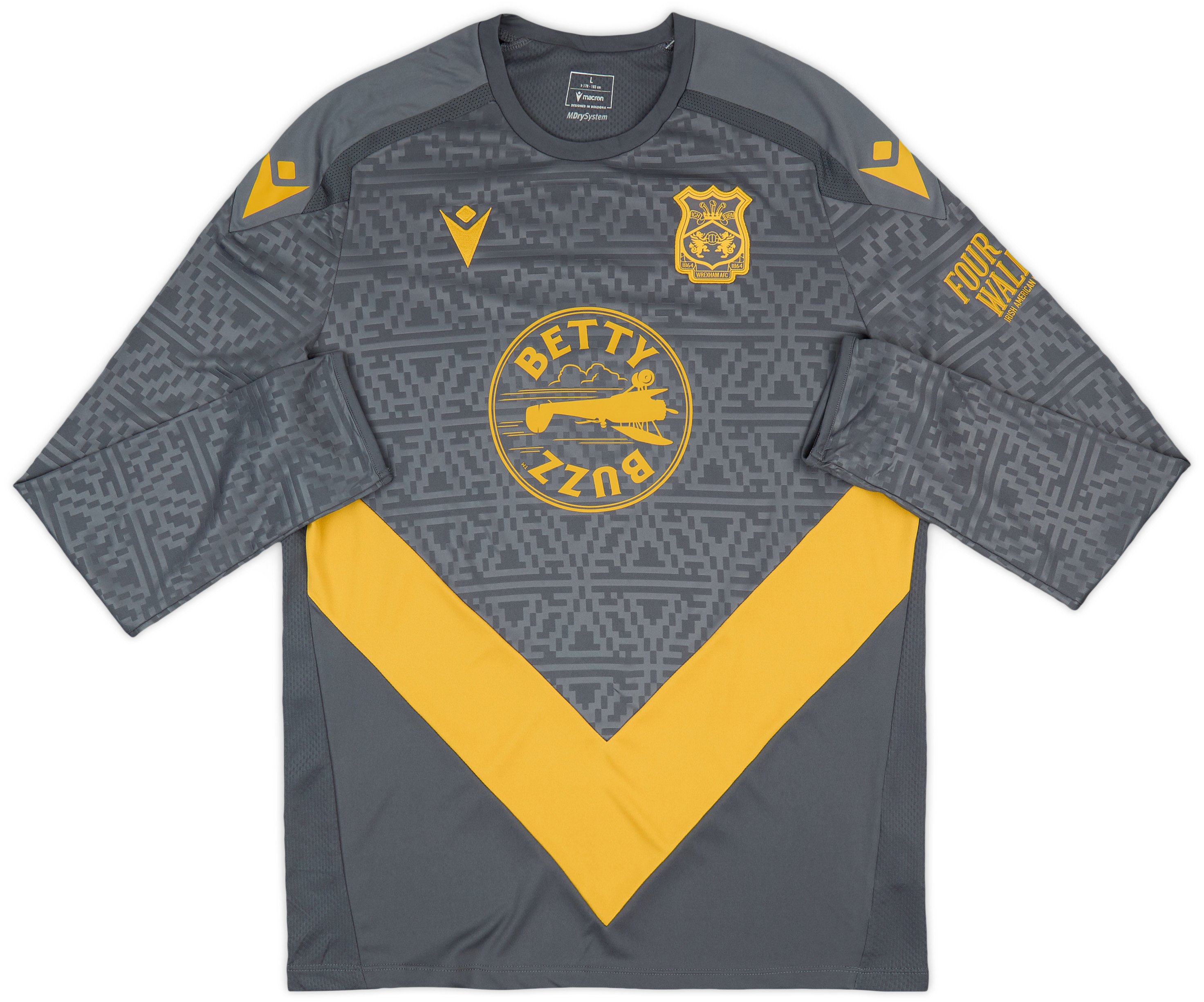 2024-25 Wrexham Macron Training L/S Shirt