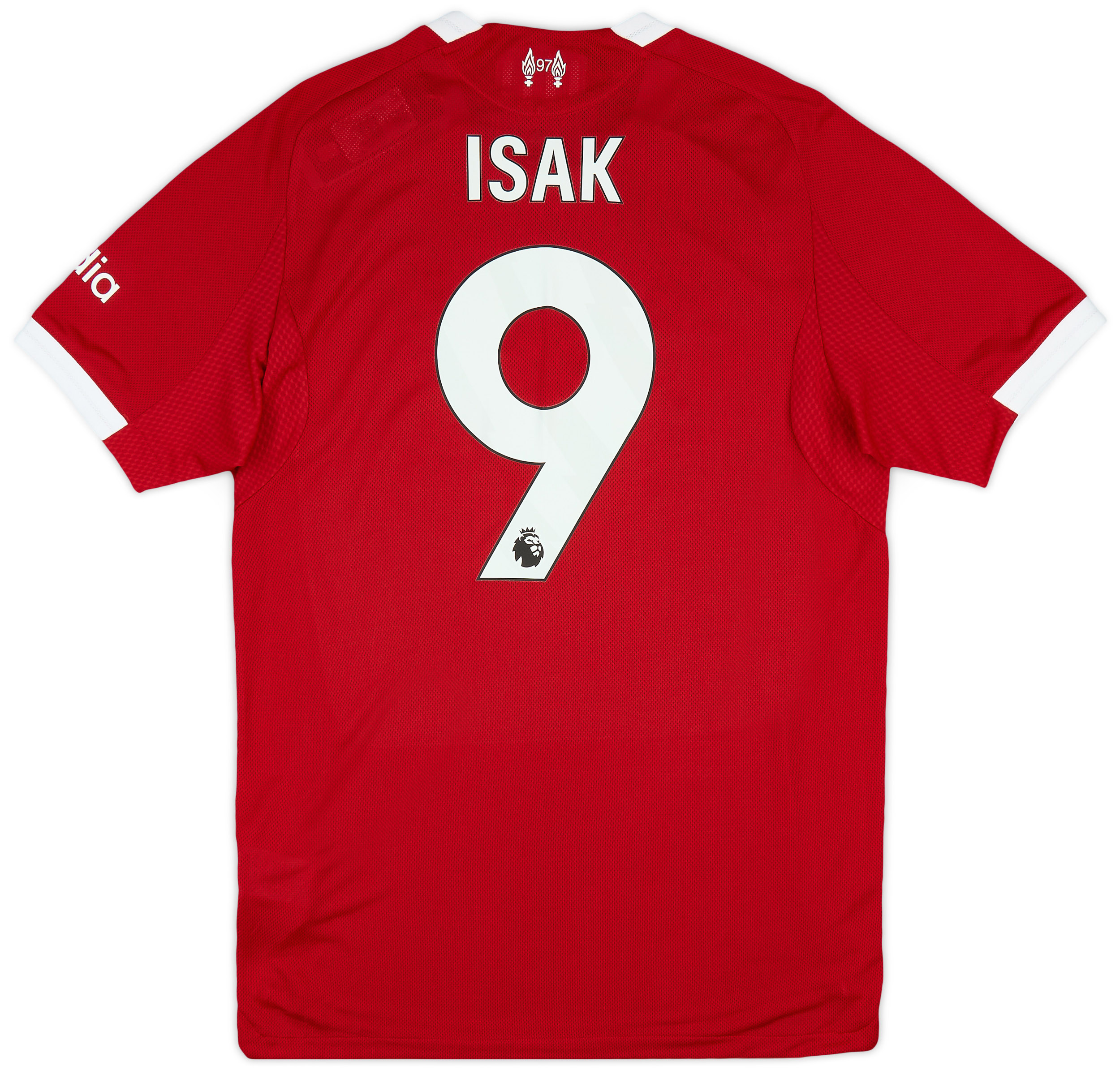 2025-26 Liverpool Authentic Home Shirt Isak #9