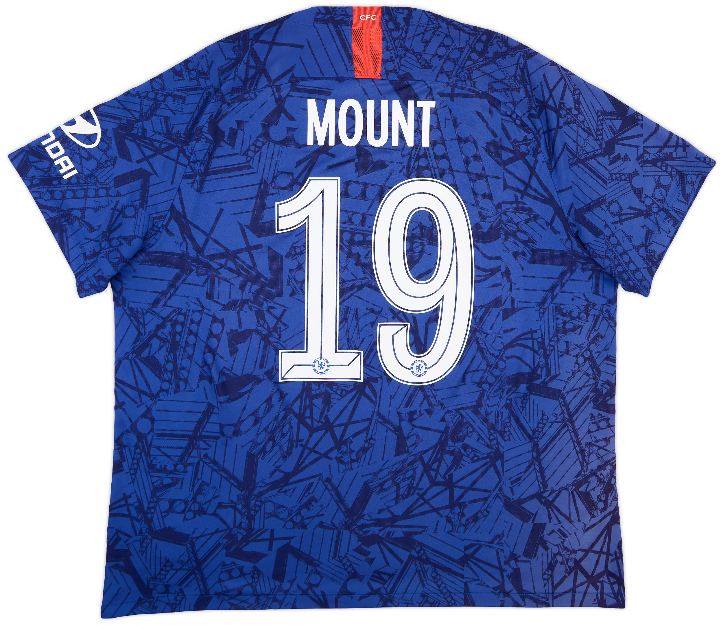 2019-20 Chelsea Home Shirt Mount #19 - 7/10 - (XXL)