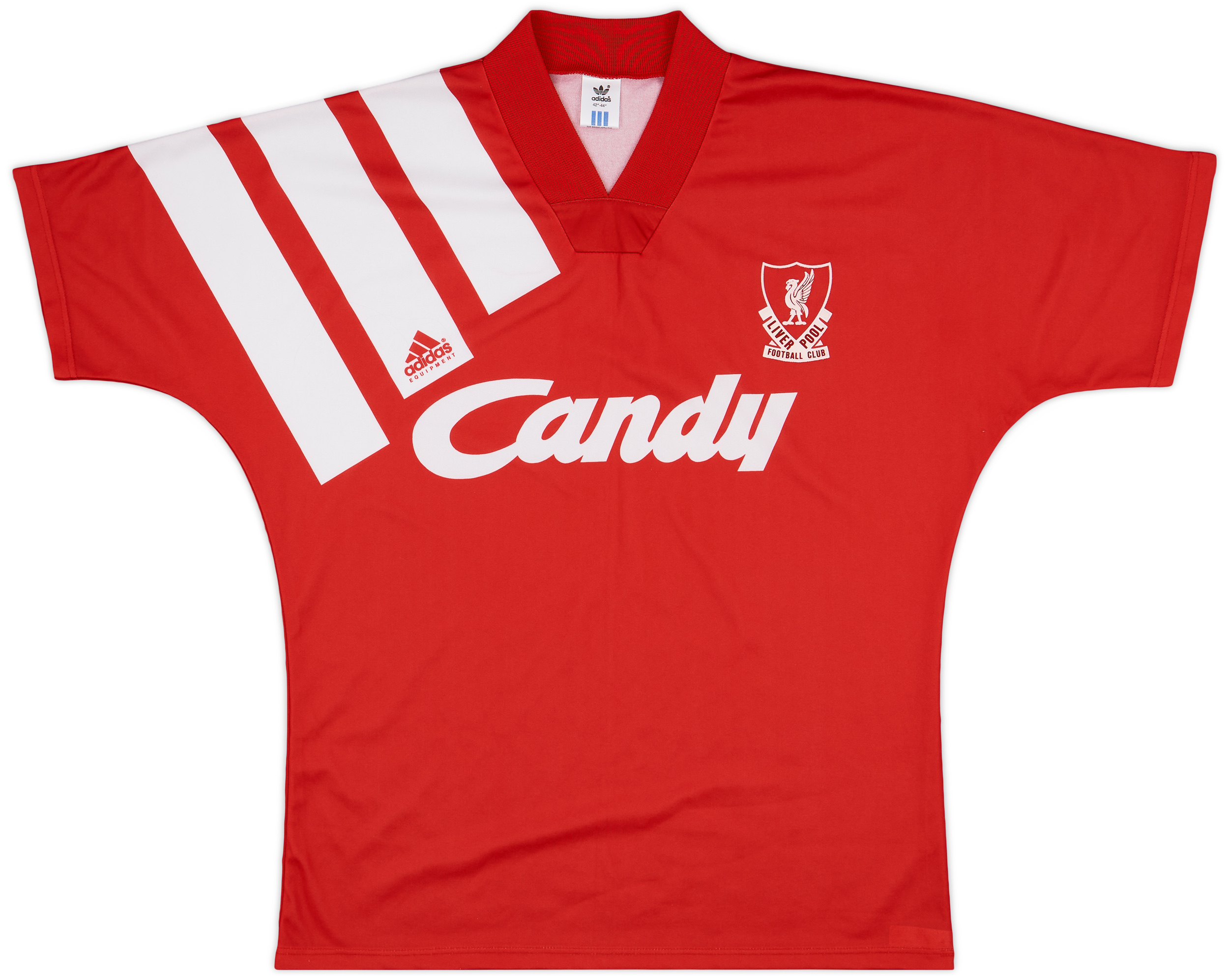 1991-92 Liverpool Home Shirt - 8/10 - (L)