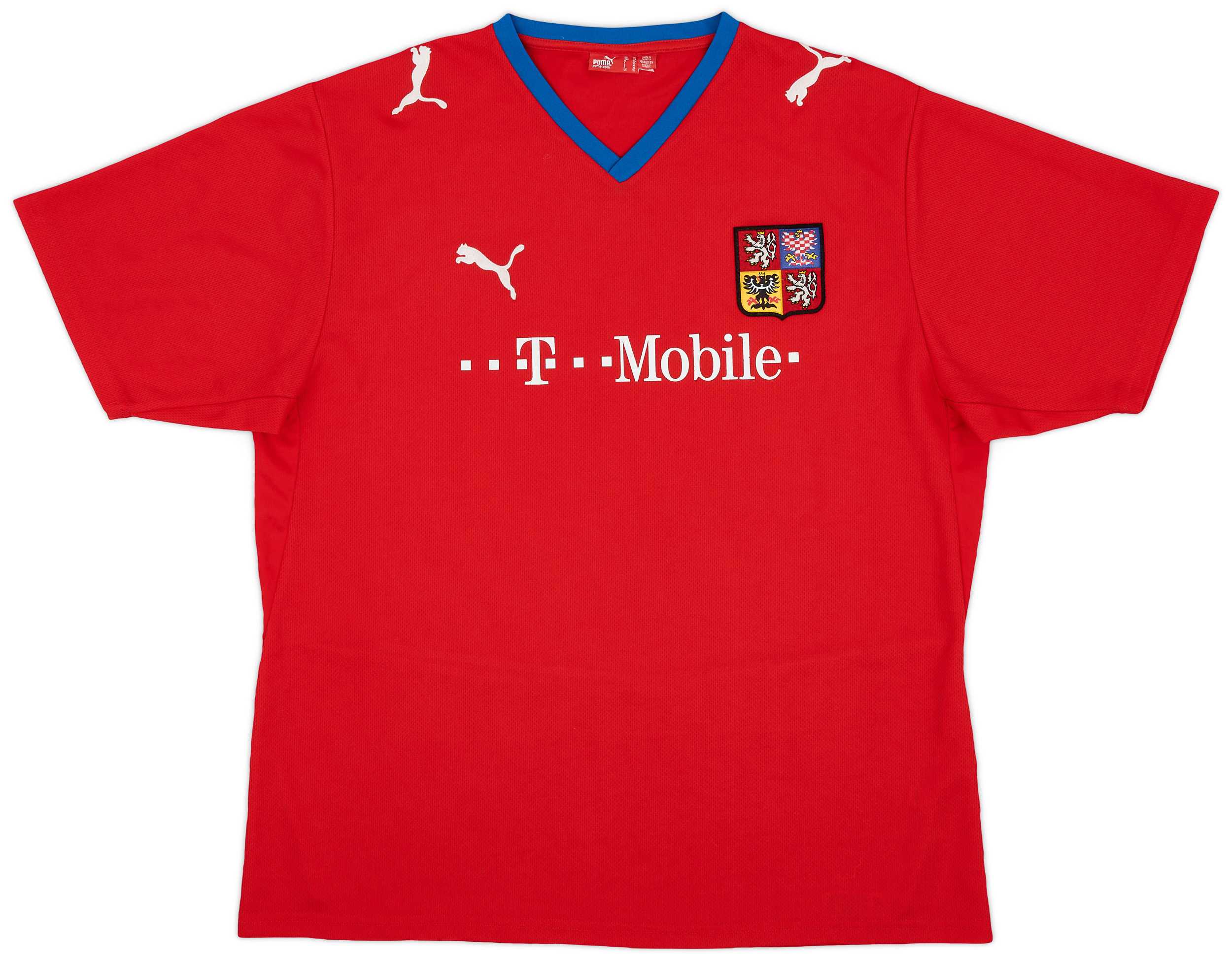 2008-09 Czech Republic Basic Home Shirt - 8/10 - (XL)