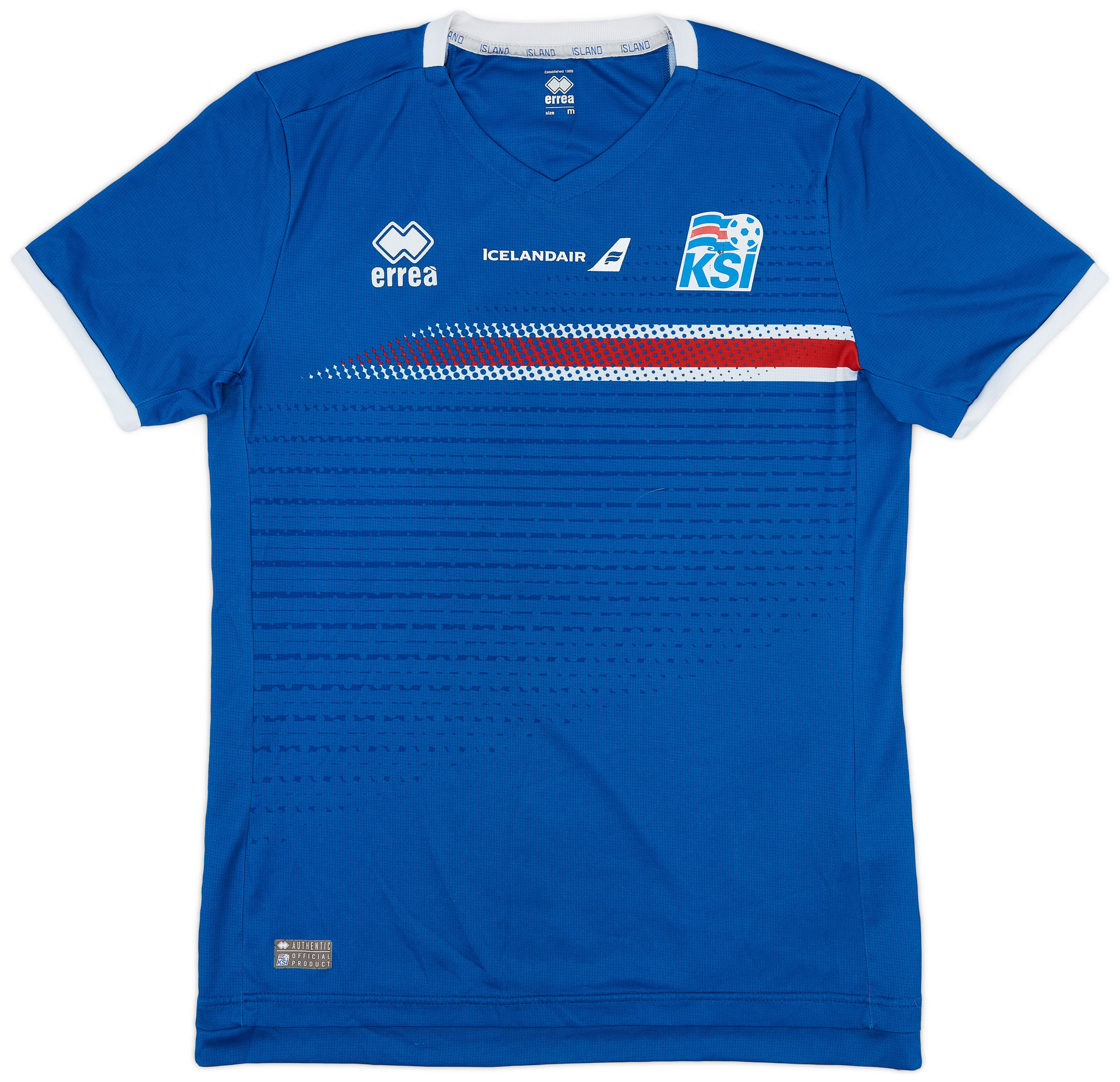 2017-18 Iceland Errea Training Shirt - 5/10 - (M)