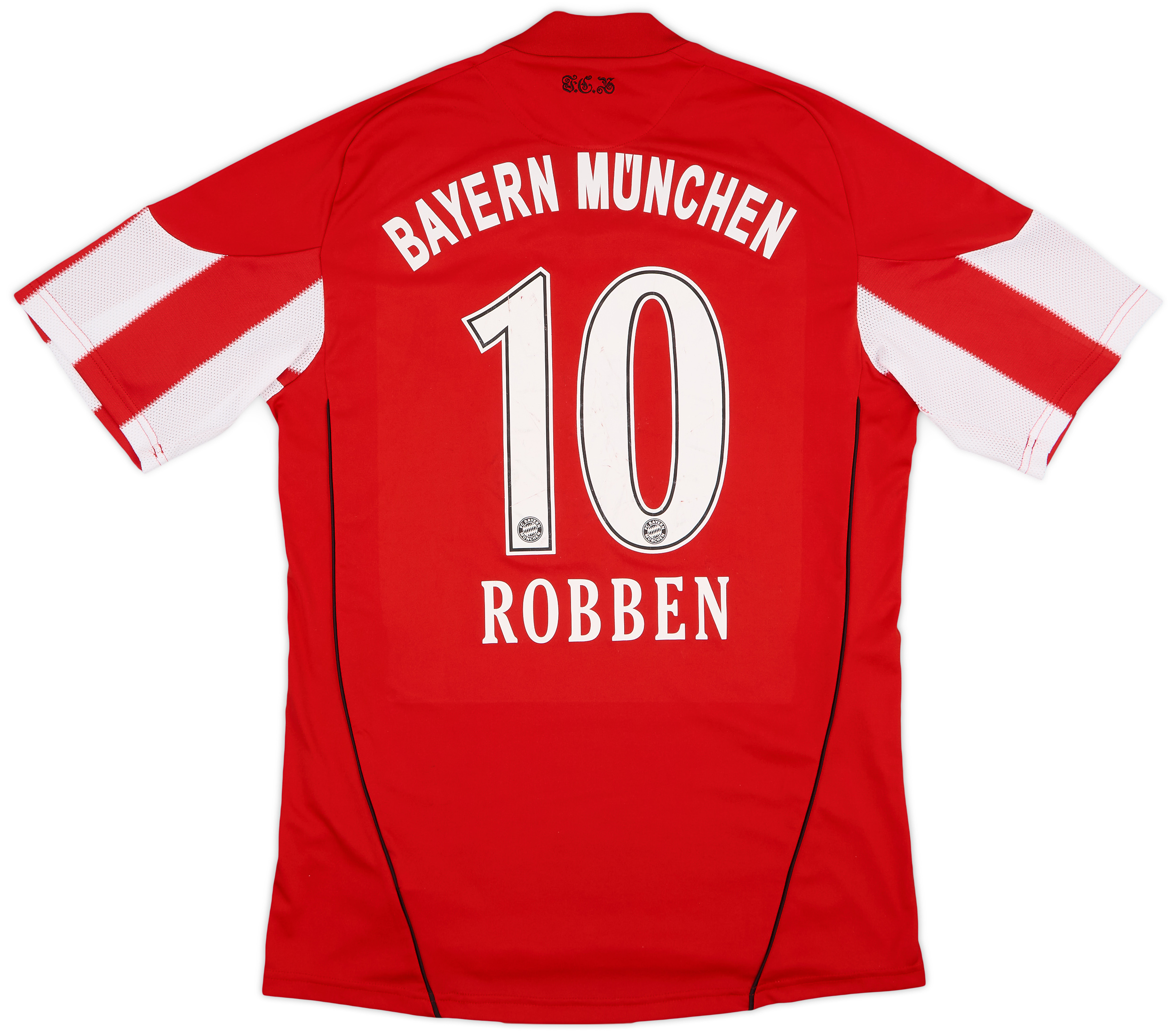 2010-11 Bayern Munich Home Shirt Robben #10 - 5/10 - (M)