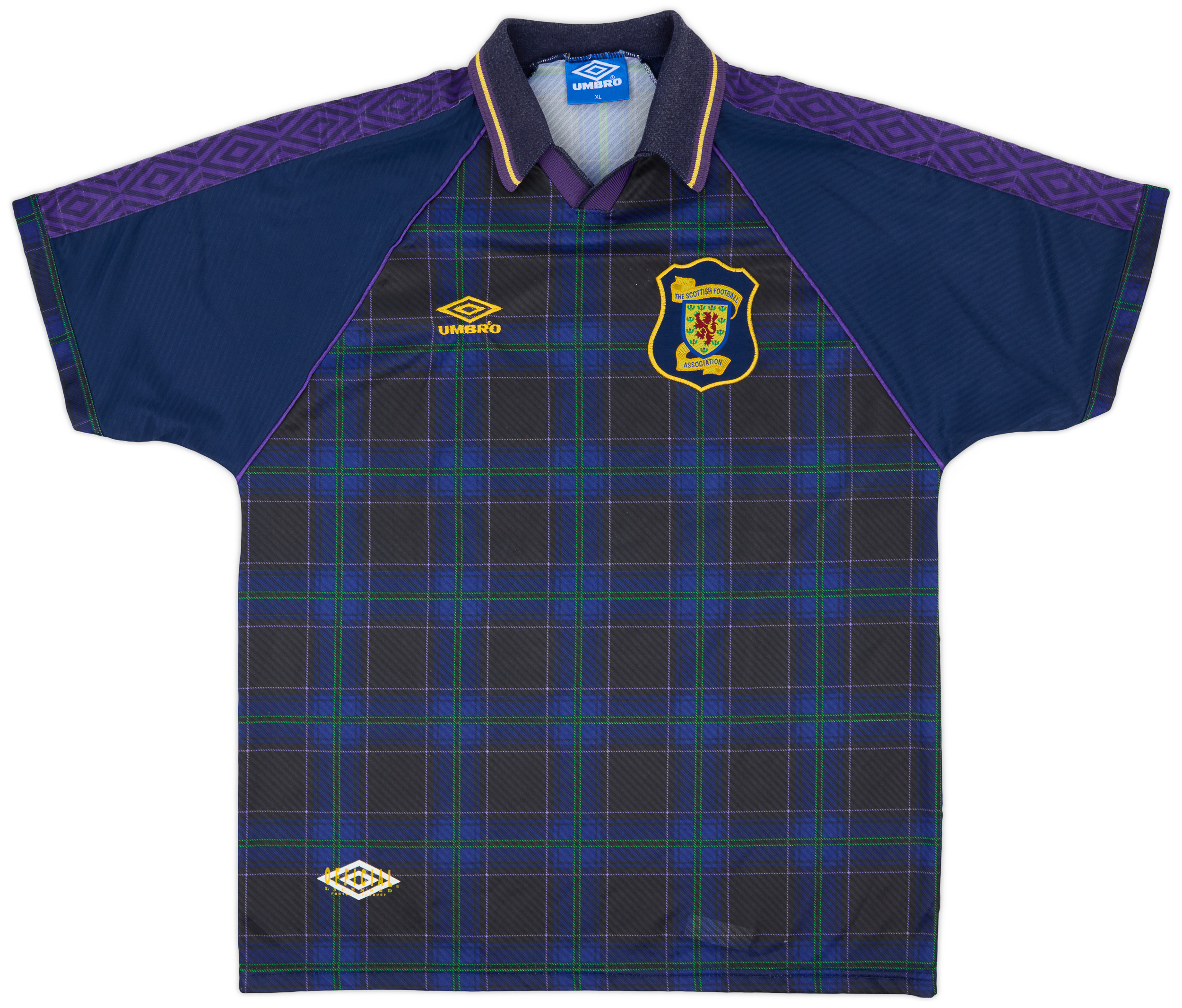 1994-96 Scotland Home Shirt - 8/10 - (XL)