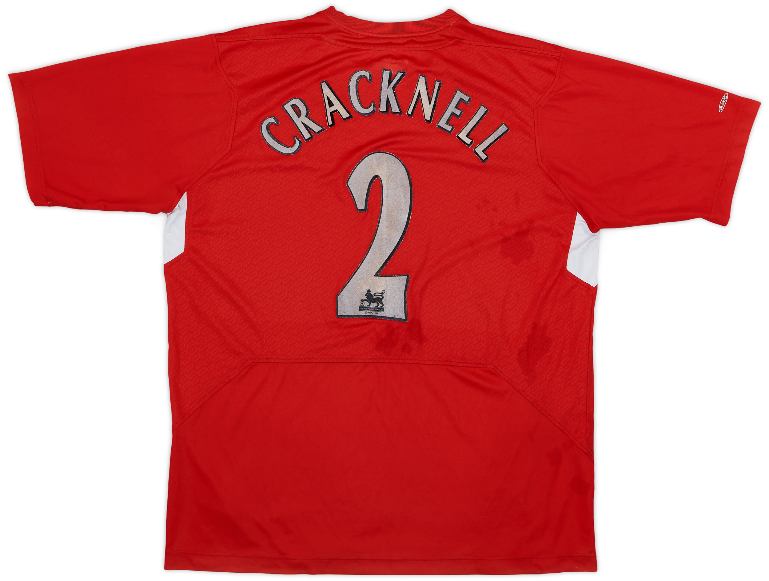 2004-06 Liverpool Home Shirt Cracknell #2 - 5/10 - (L)