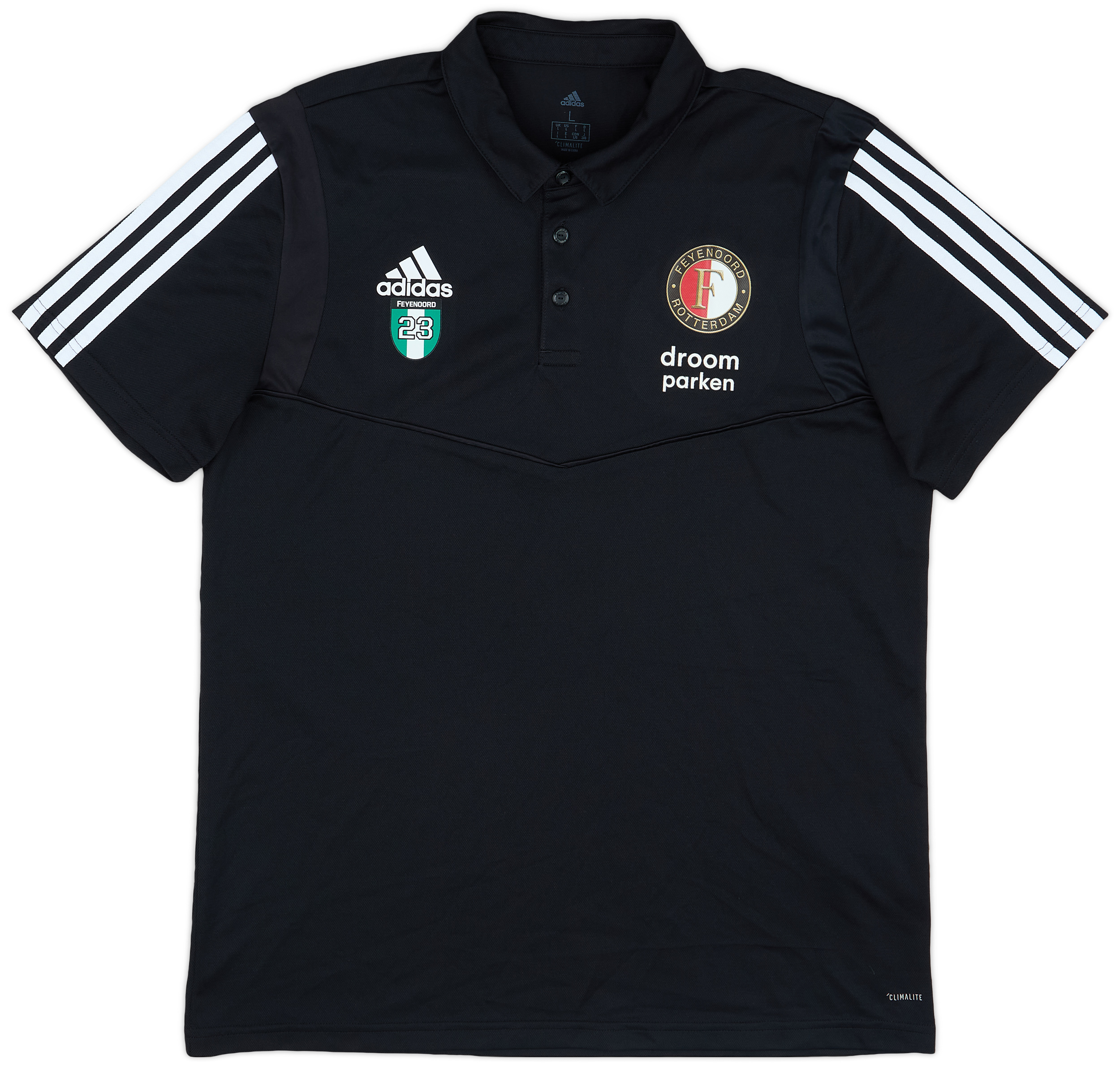 2019-20 Feyenoord adidas Polo Shirt - 9/10 - (L)