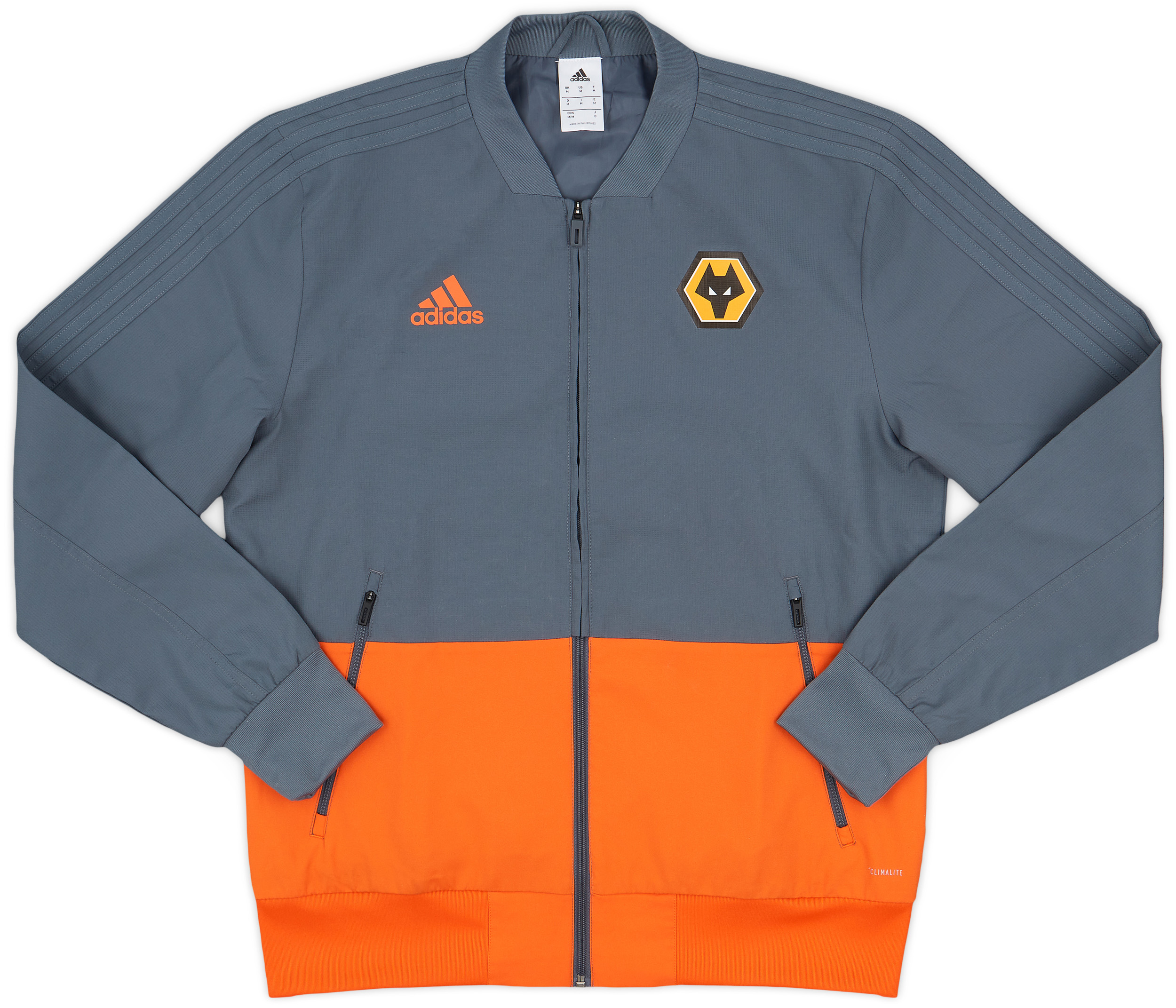 2018-19 Wolves adidas Track Jacket - 9/10 - (M)