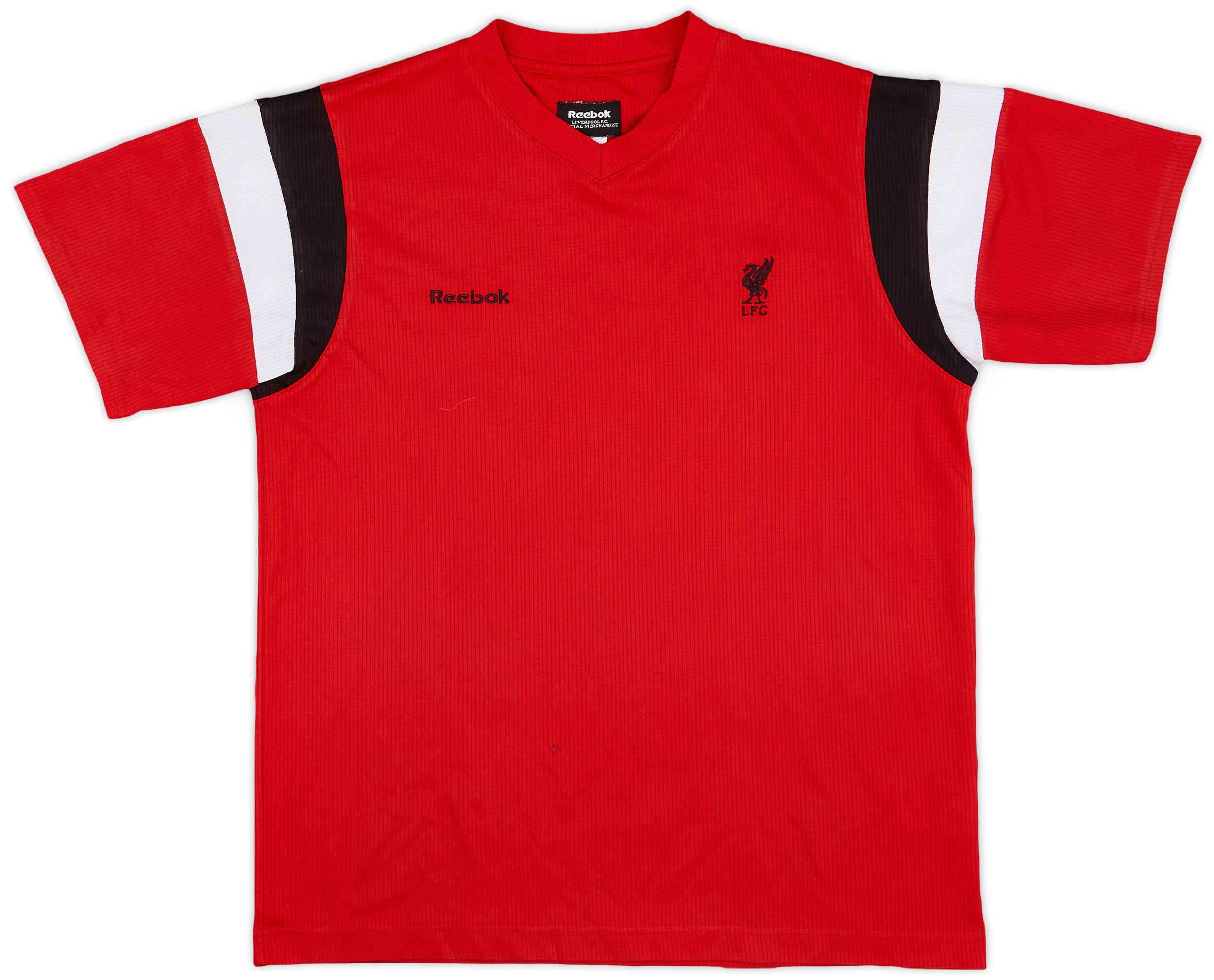 2000-01 Liverpool Reebok Training Shirt - 8/10 - (XL.Boys)