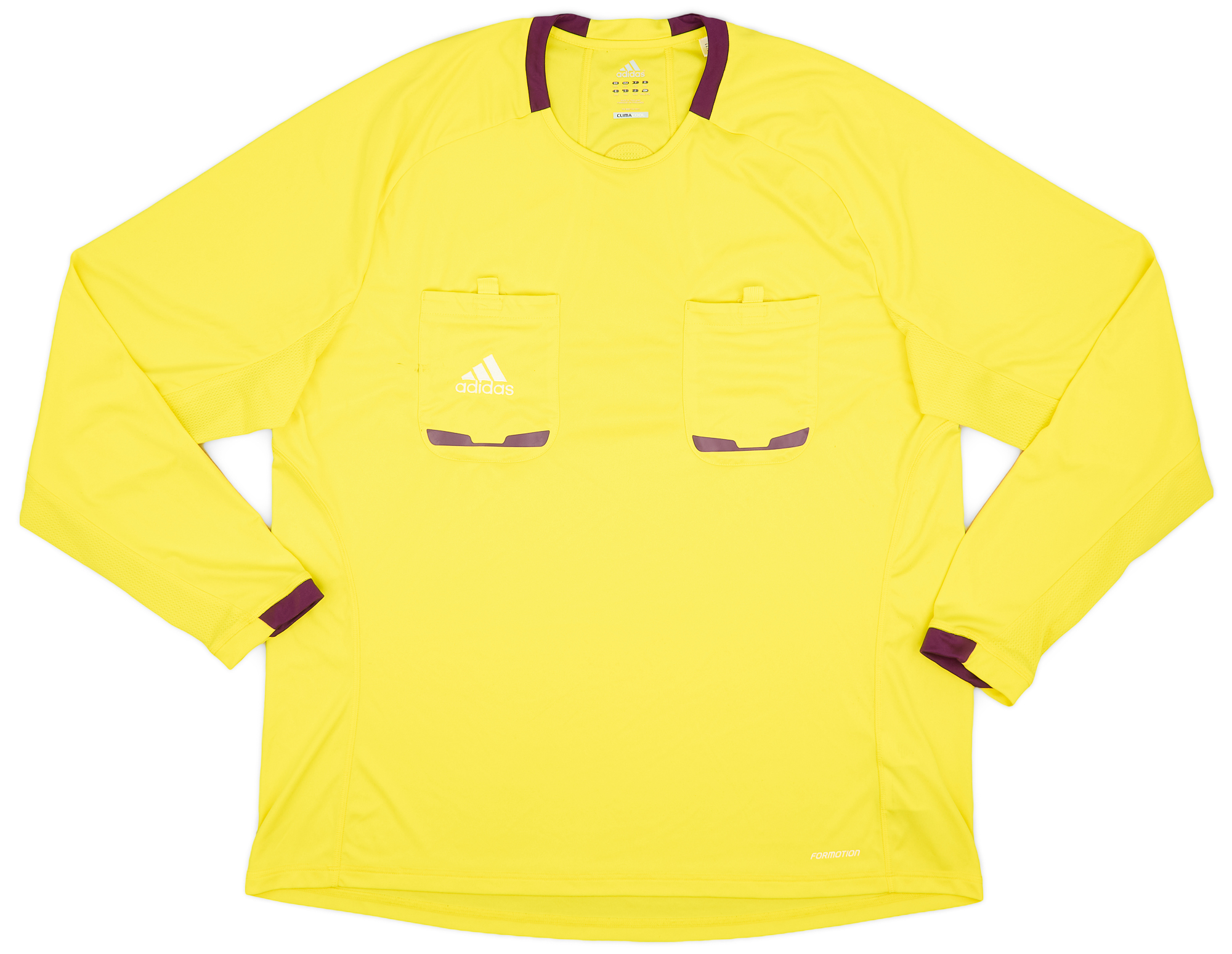2011-12 adidas Referee Template L/S Shirt - 7/10 - (XXL)