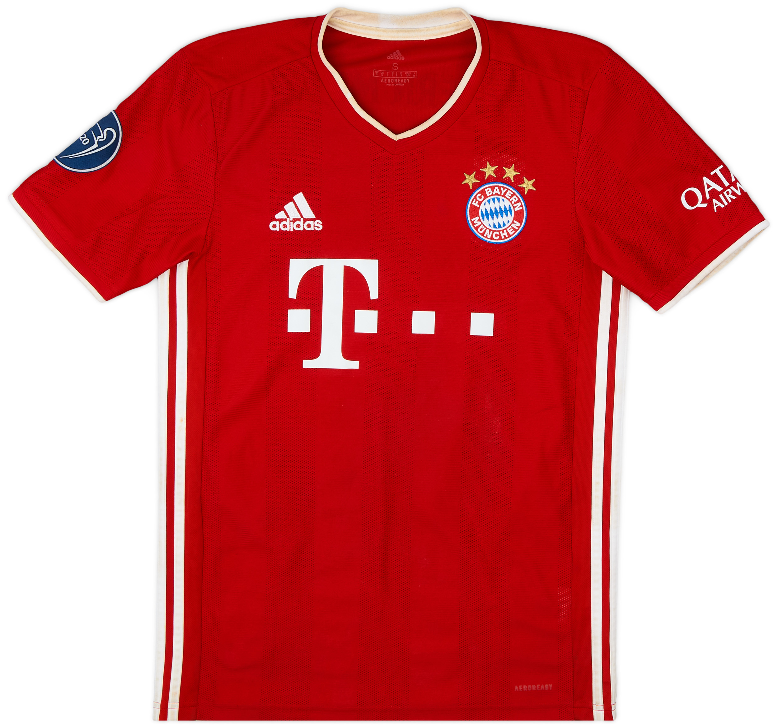 2020-21 Bayern Munich Home Shirt - 4/10 - (S)