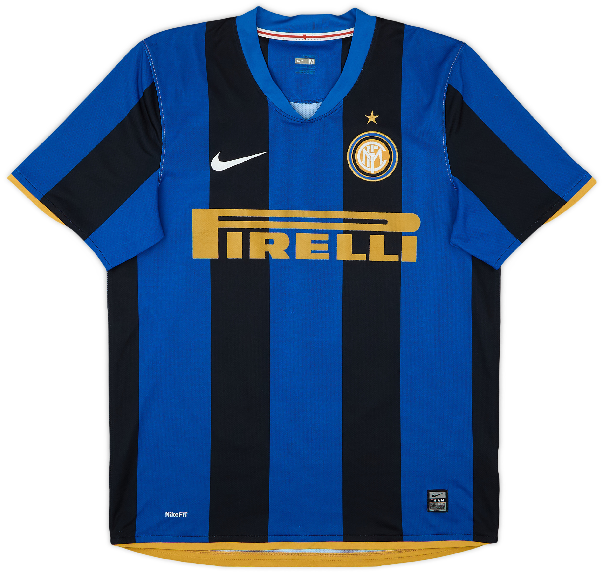 2008-09 Inter Milan Home Shirt - 8/10 - (M)
