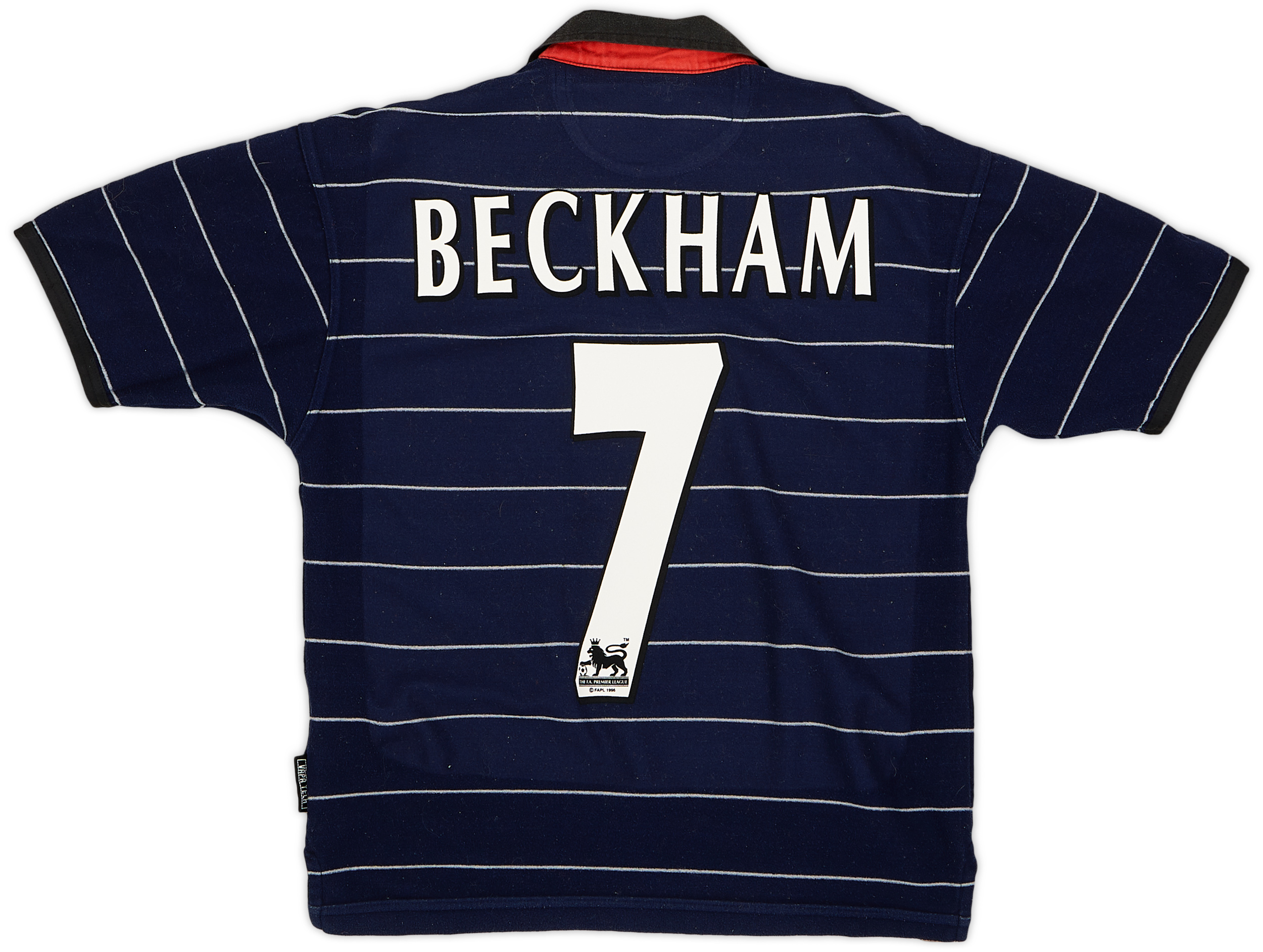 1999-00 Manchester United Away Shirt Beckham #7 - 5/10 - (Y)