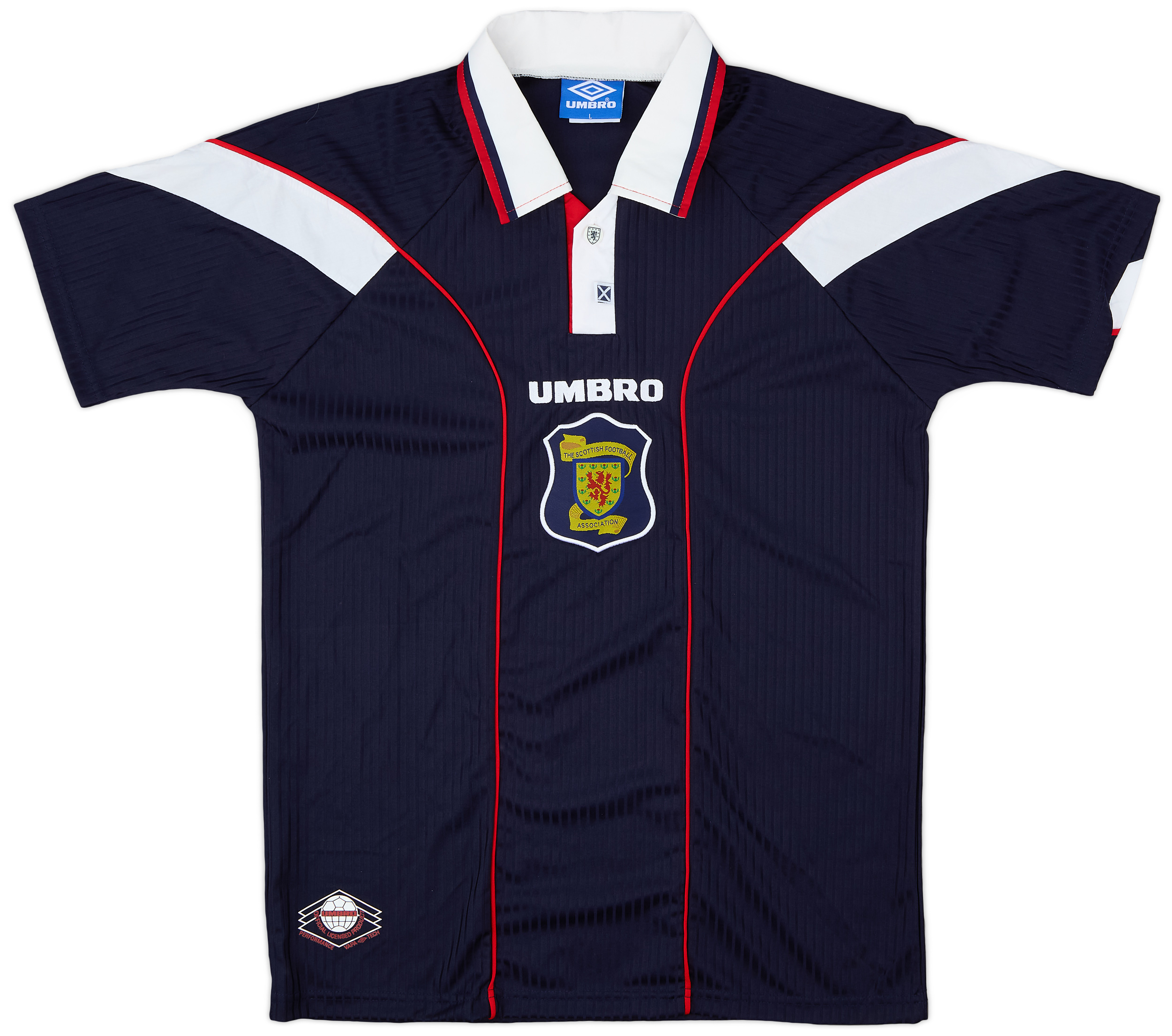 1996-98 Scotland Home Shirt - 9/10 - (L)