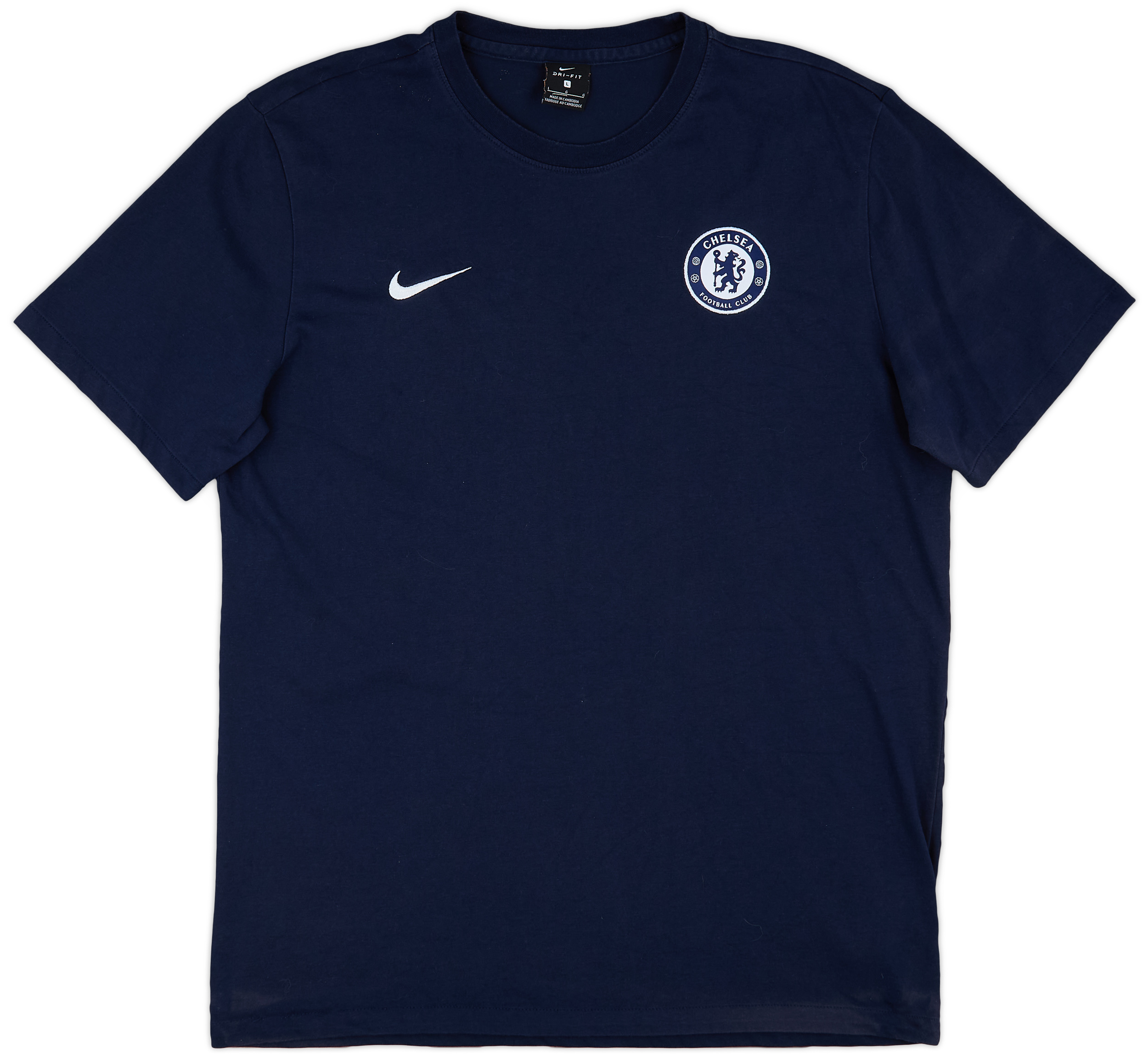 2017-18 Chelsea Nike Cotton Tee - 9/10 - (L)