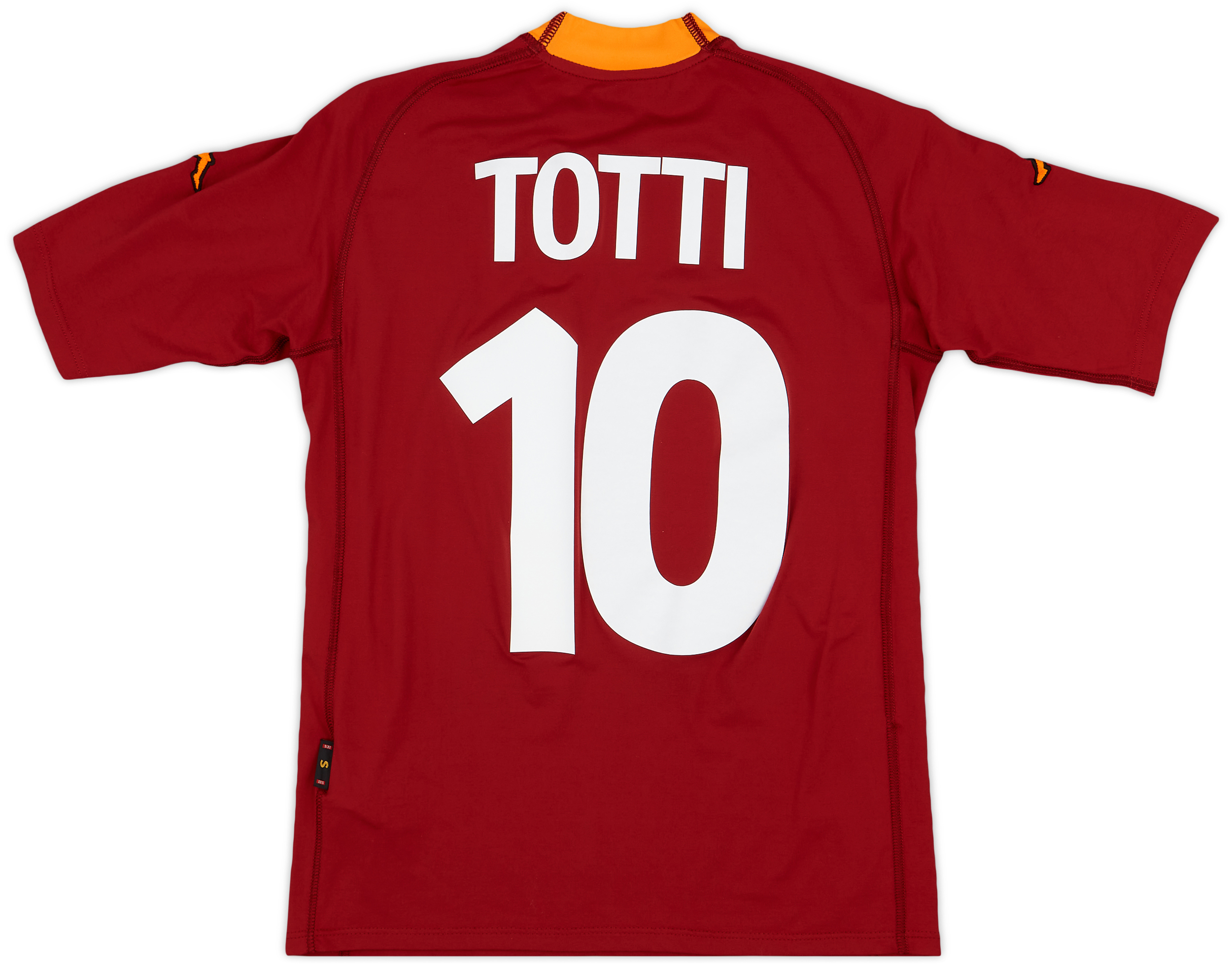 2000-01 Roma Home Shirt Totti #10 - 6/10 - (S)