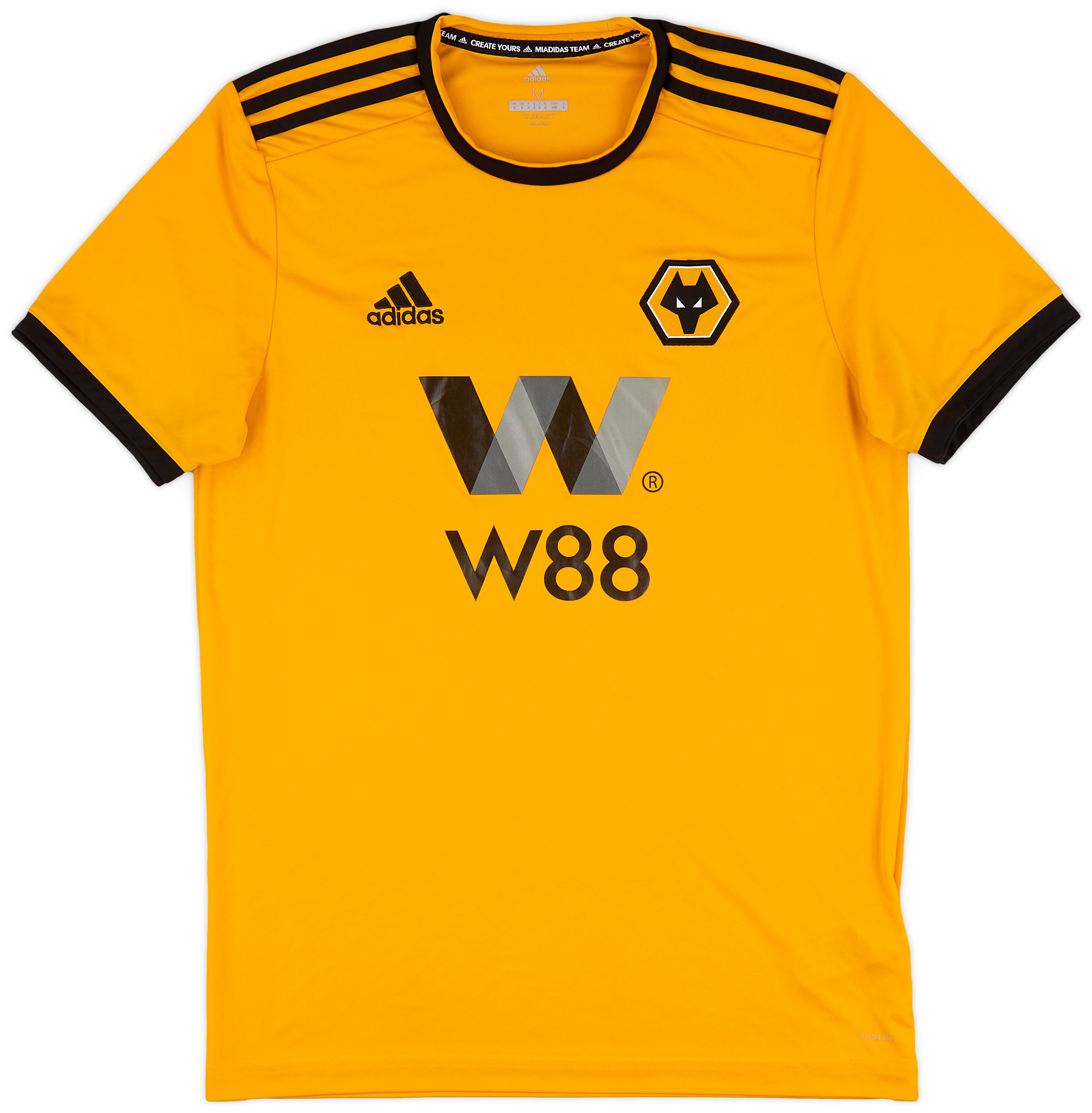 2018-19 Wolves Home Shirt - 8/10 - (M)