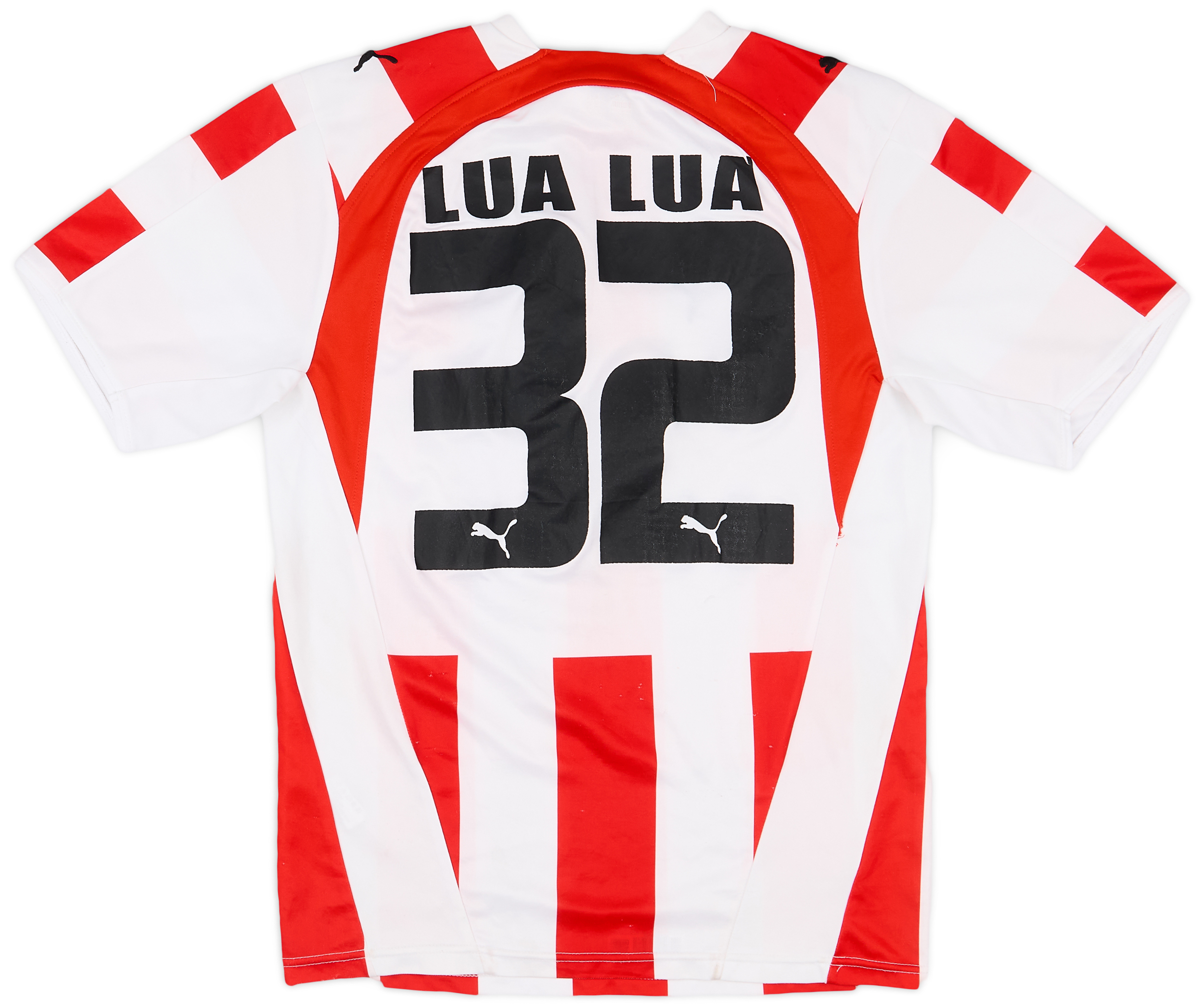 2006-07 Olympiakos Home Shirt Lua Lua #32 - 6/10 - (XS)