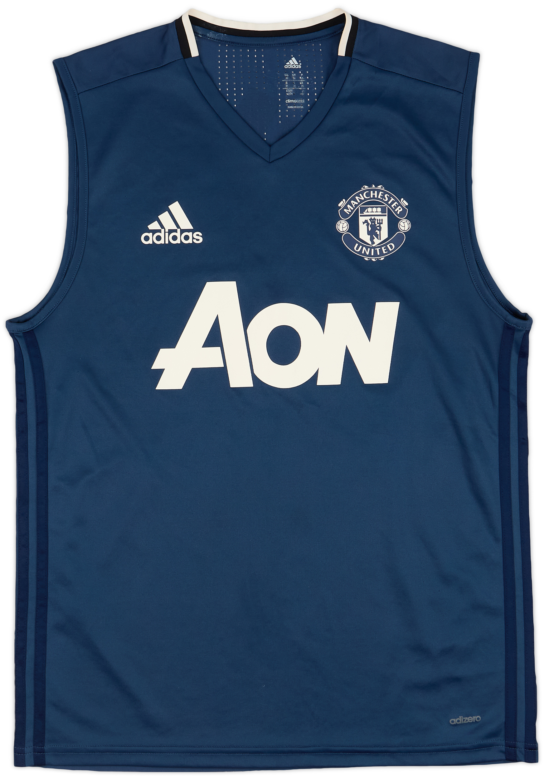 2016-17 Manchester United adidas Training Vest - 8/10 - (M)