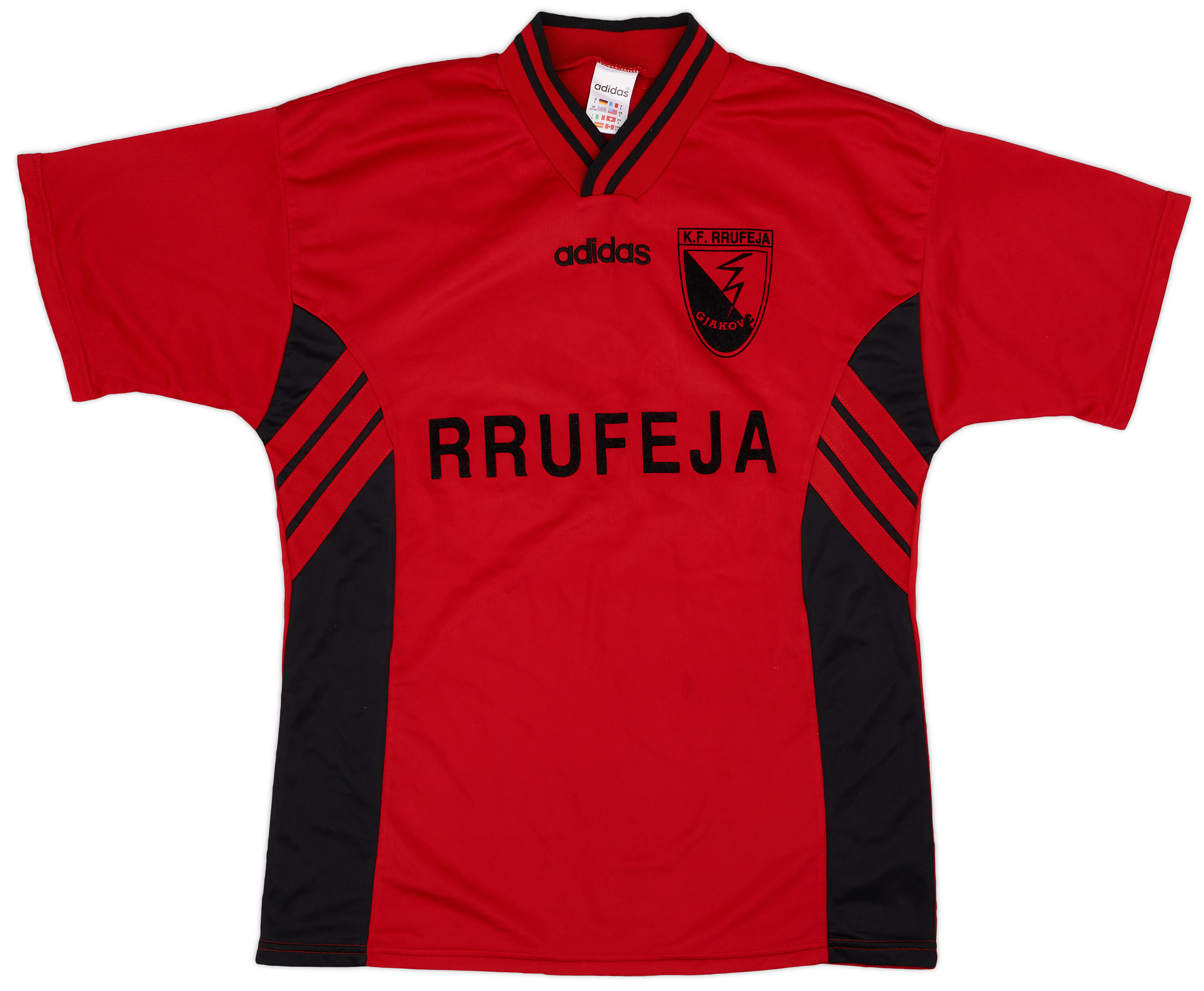 1990s KF Rrufeja Home Shirt #12 - 6/10 - (L)