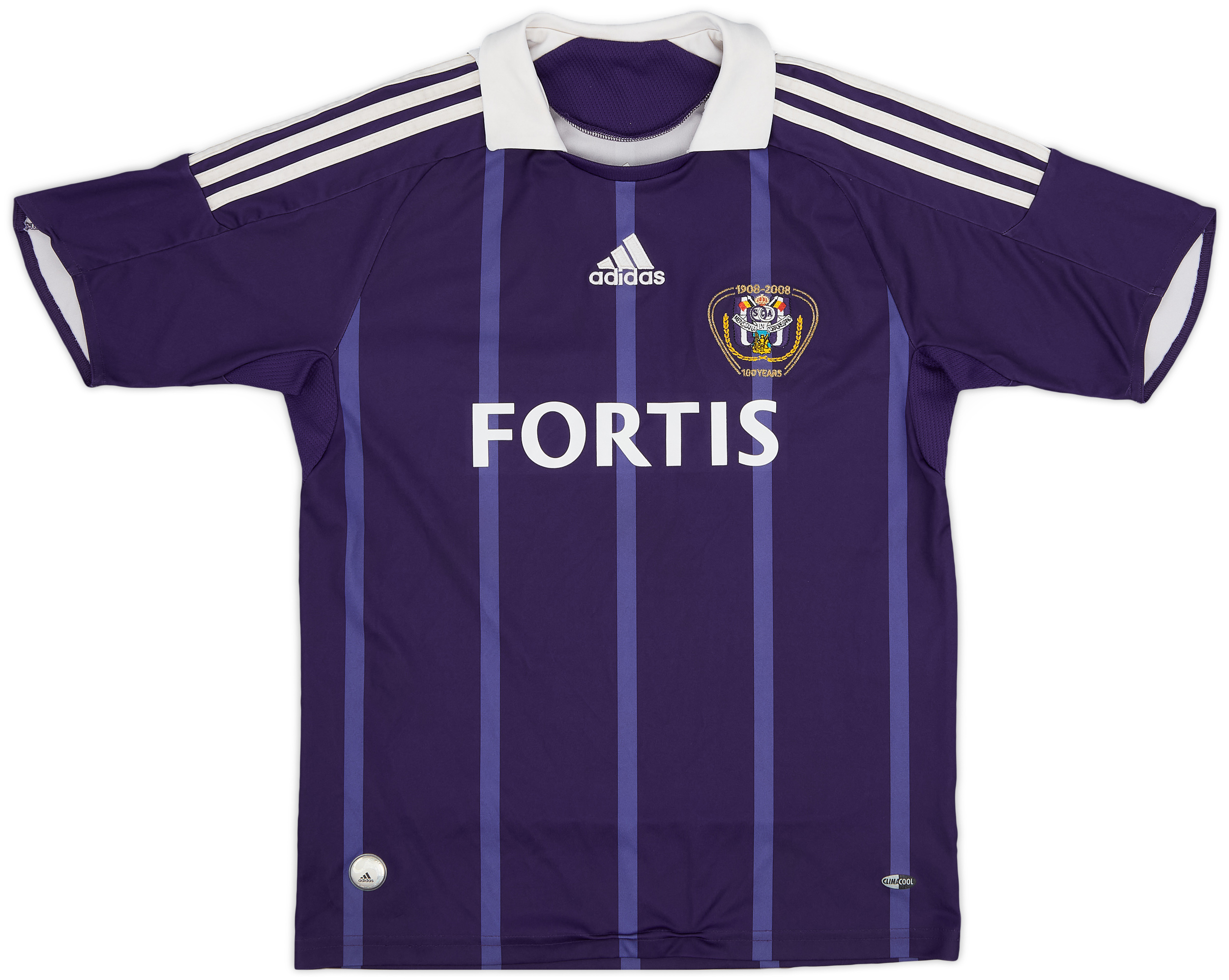 2008-09 Anderlecht Centenary Away Shirt - 9/10 - (L.Boys)