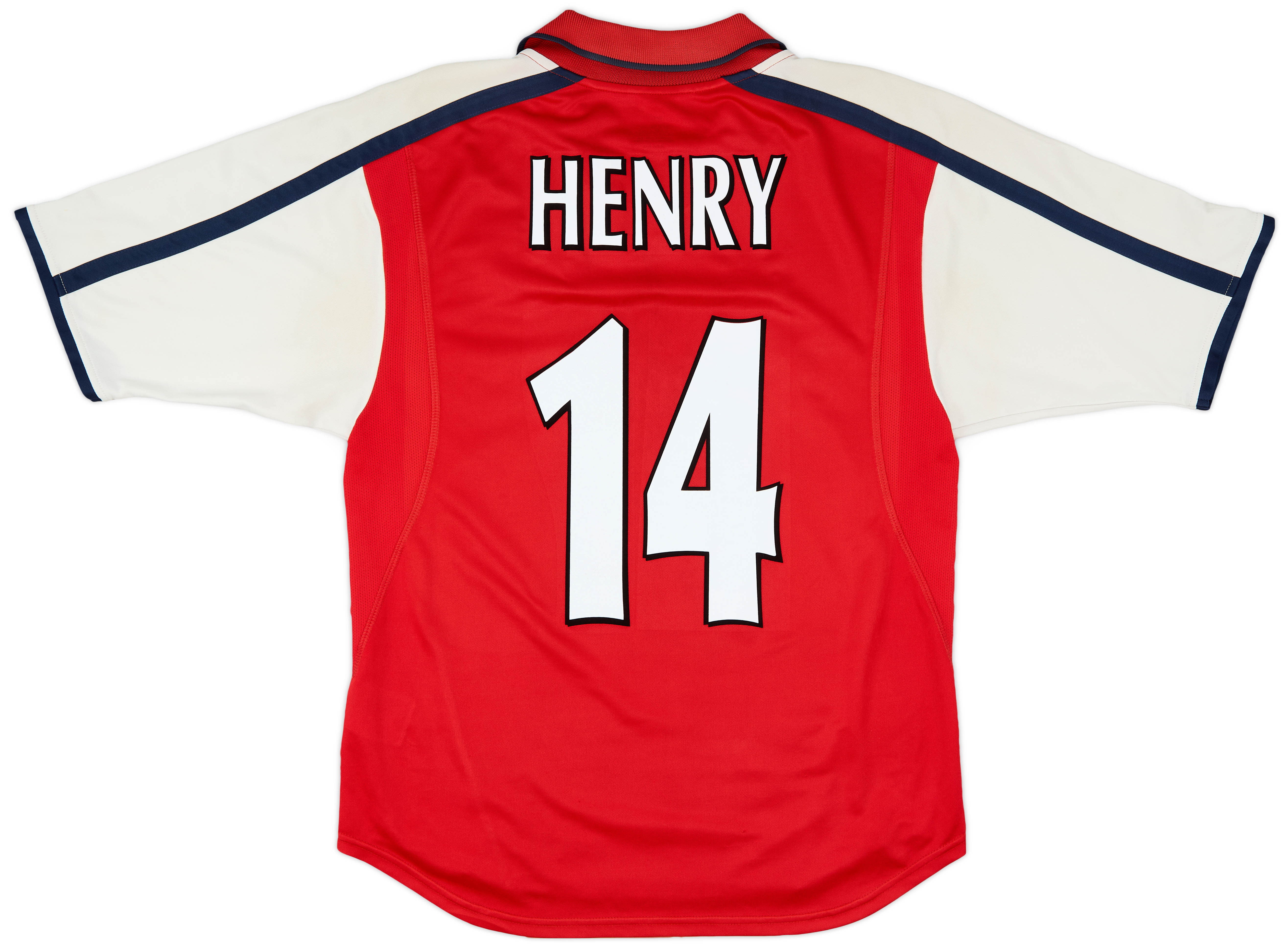 2000-02 Arsenal Home Shirt Henry #14 - 8/10 - (S)