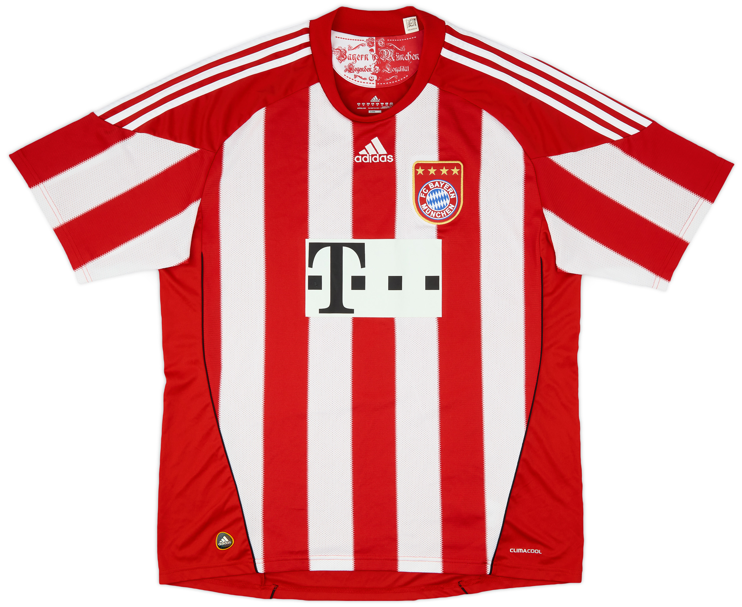 2010-11 Bayern Munich Home Shirt - 9/10 - (XL)