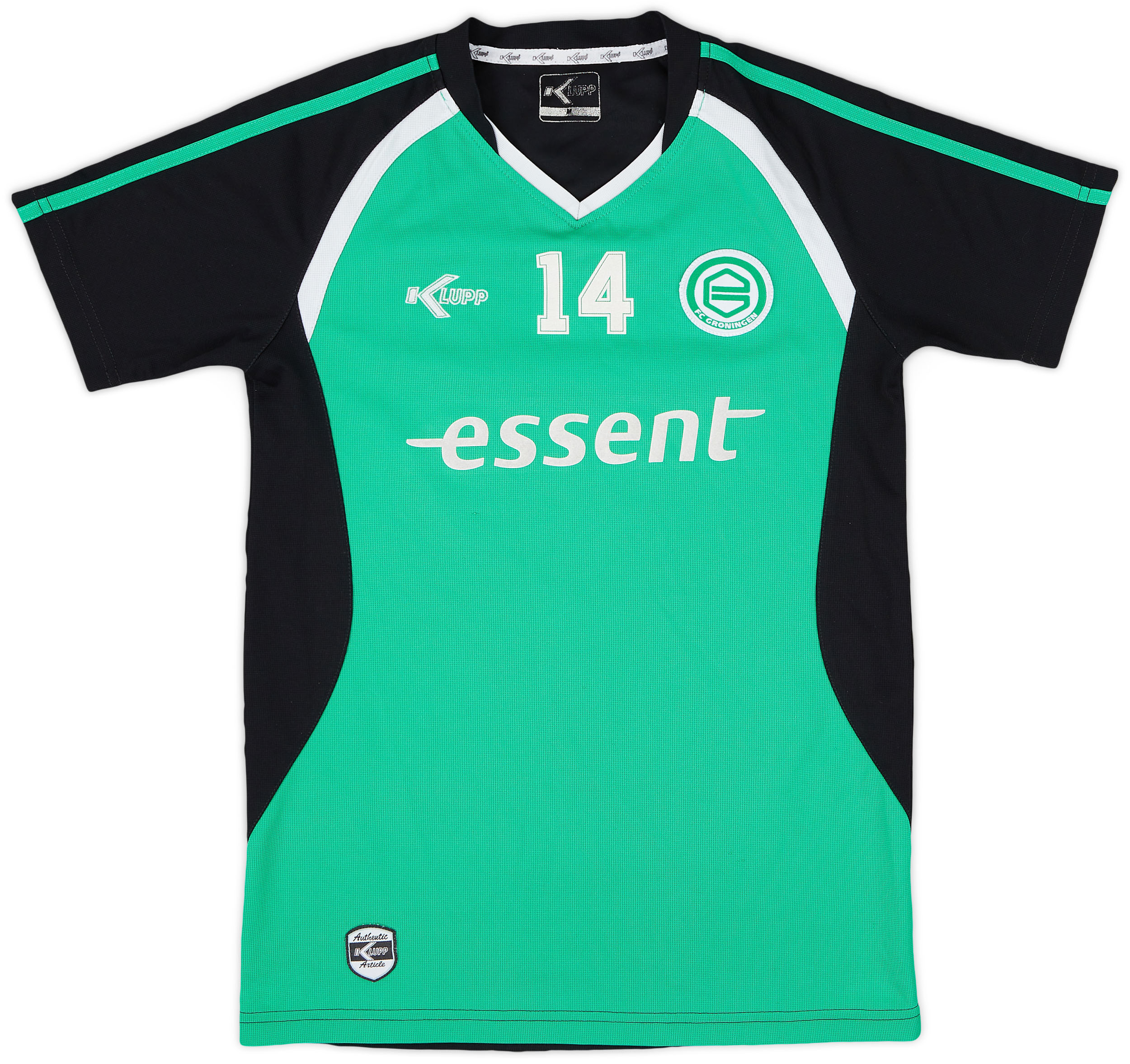 2011-12 Groningen Klupp Player Issue Training Shirt #14 - 8/10 - (M)