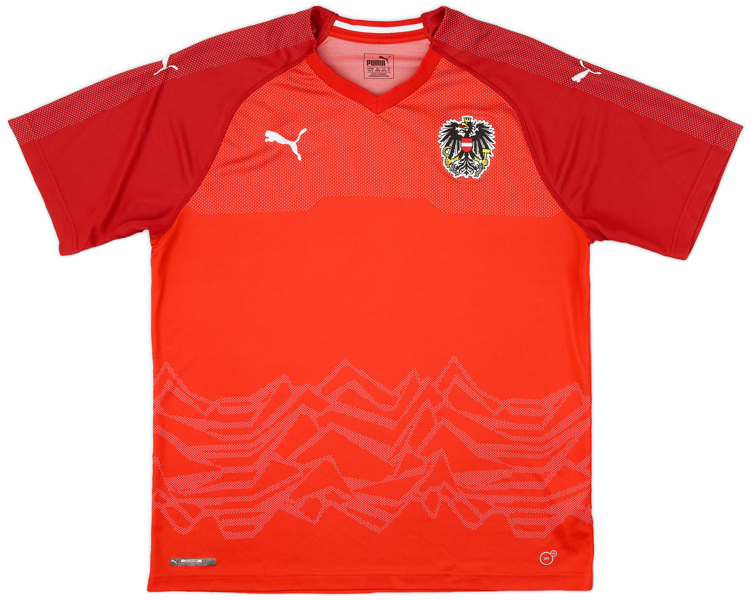 2018-19 Austria Home Shirt - 9/10 - (XL)