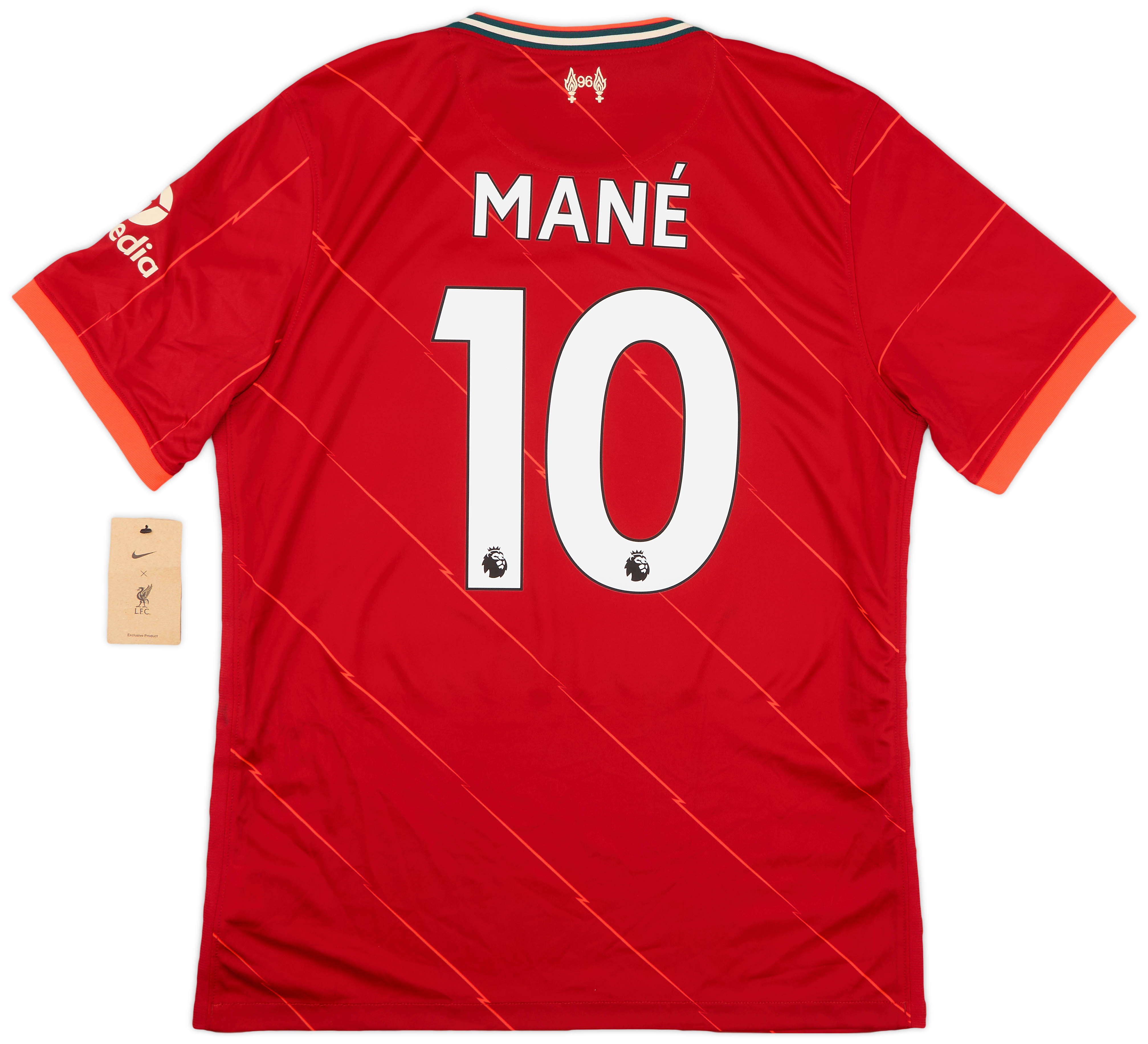 2021-22 Liverpool Home Shirt Mane #10 (L)