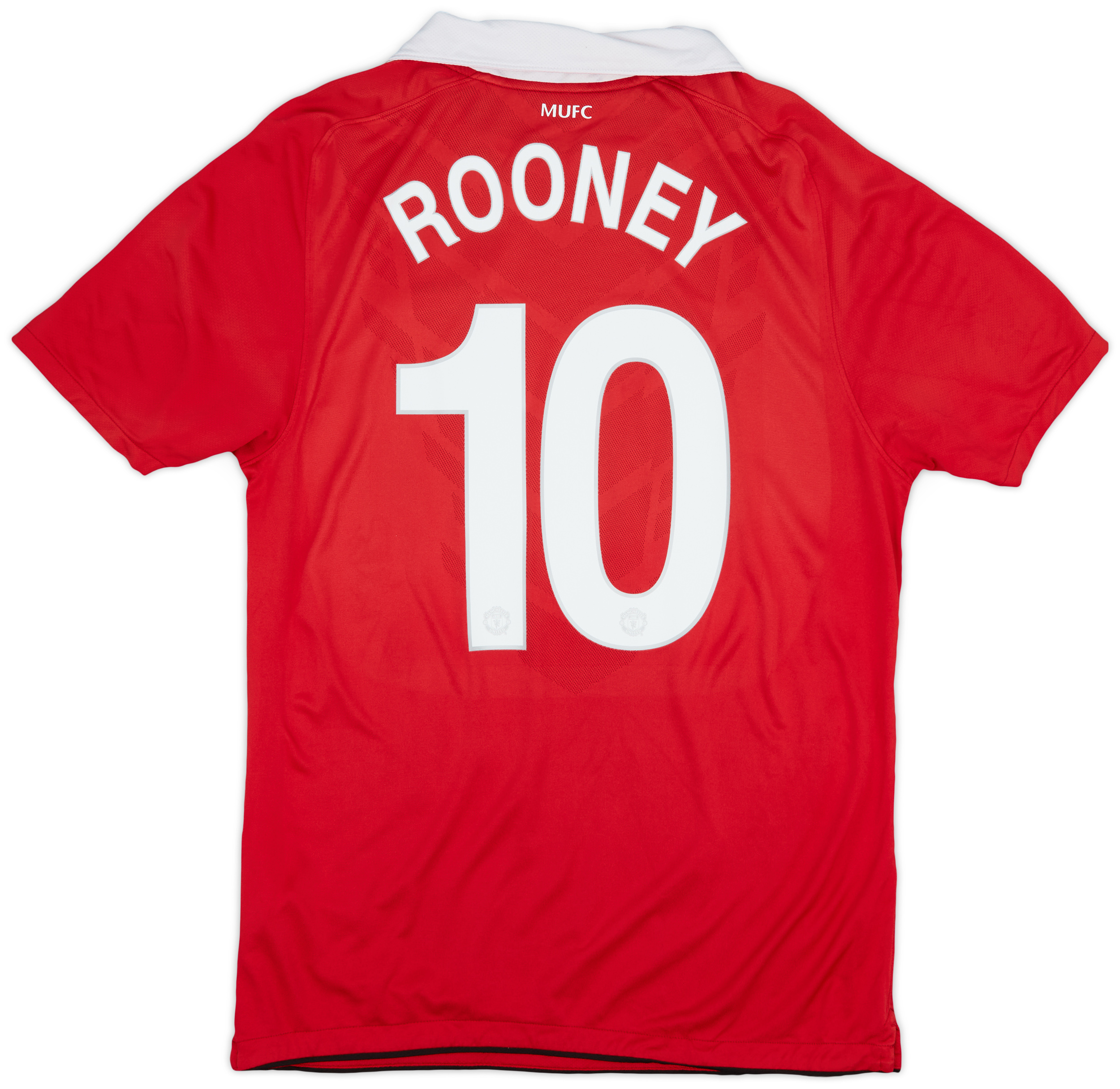 2010-11 Manchester United Home Shirt Rooney #10 - 6/10 - (M)