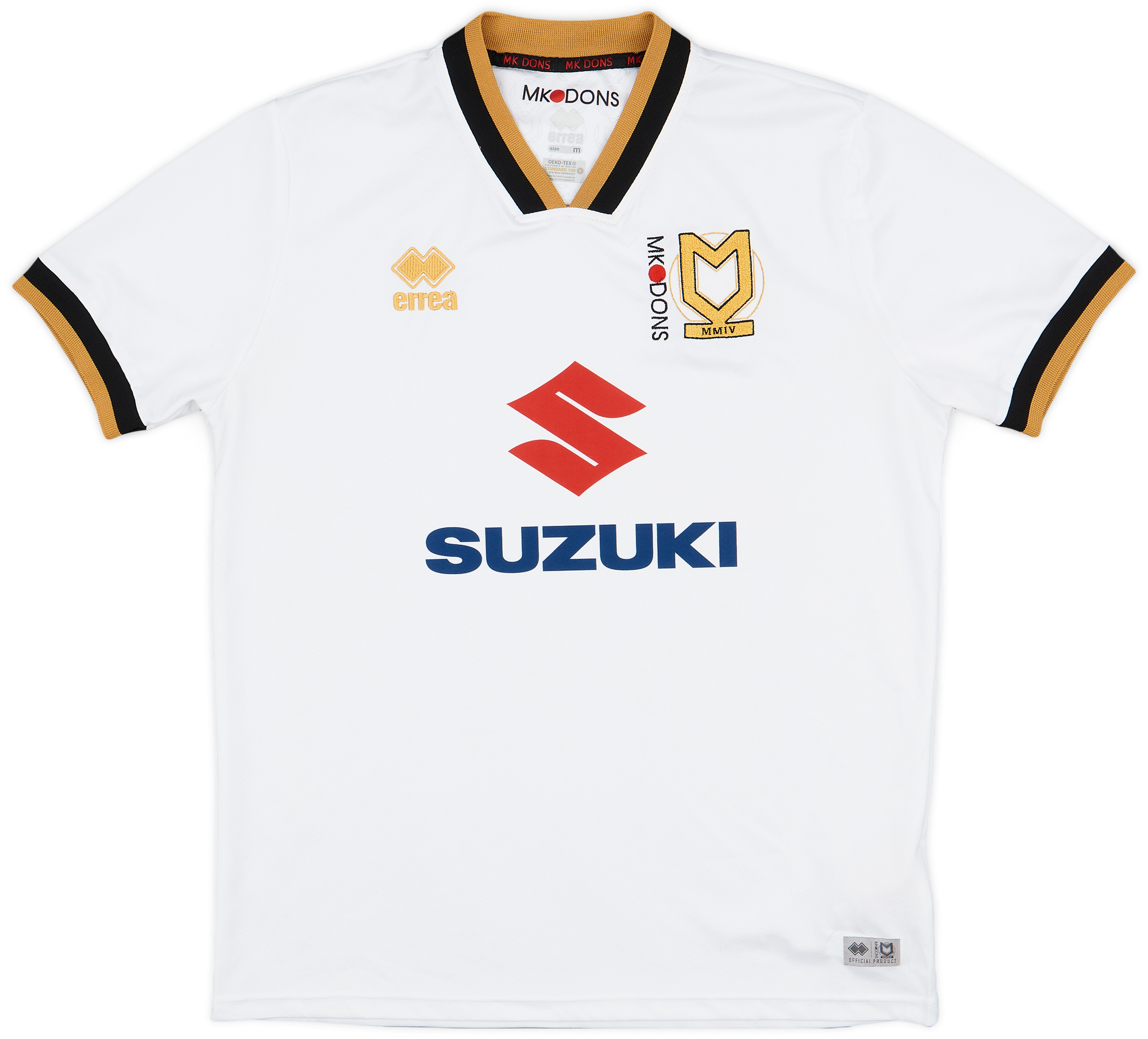 2020-21 MK Dons Home Shirt - 9/10 - (M)