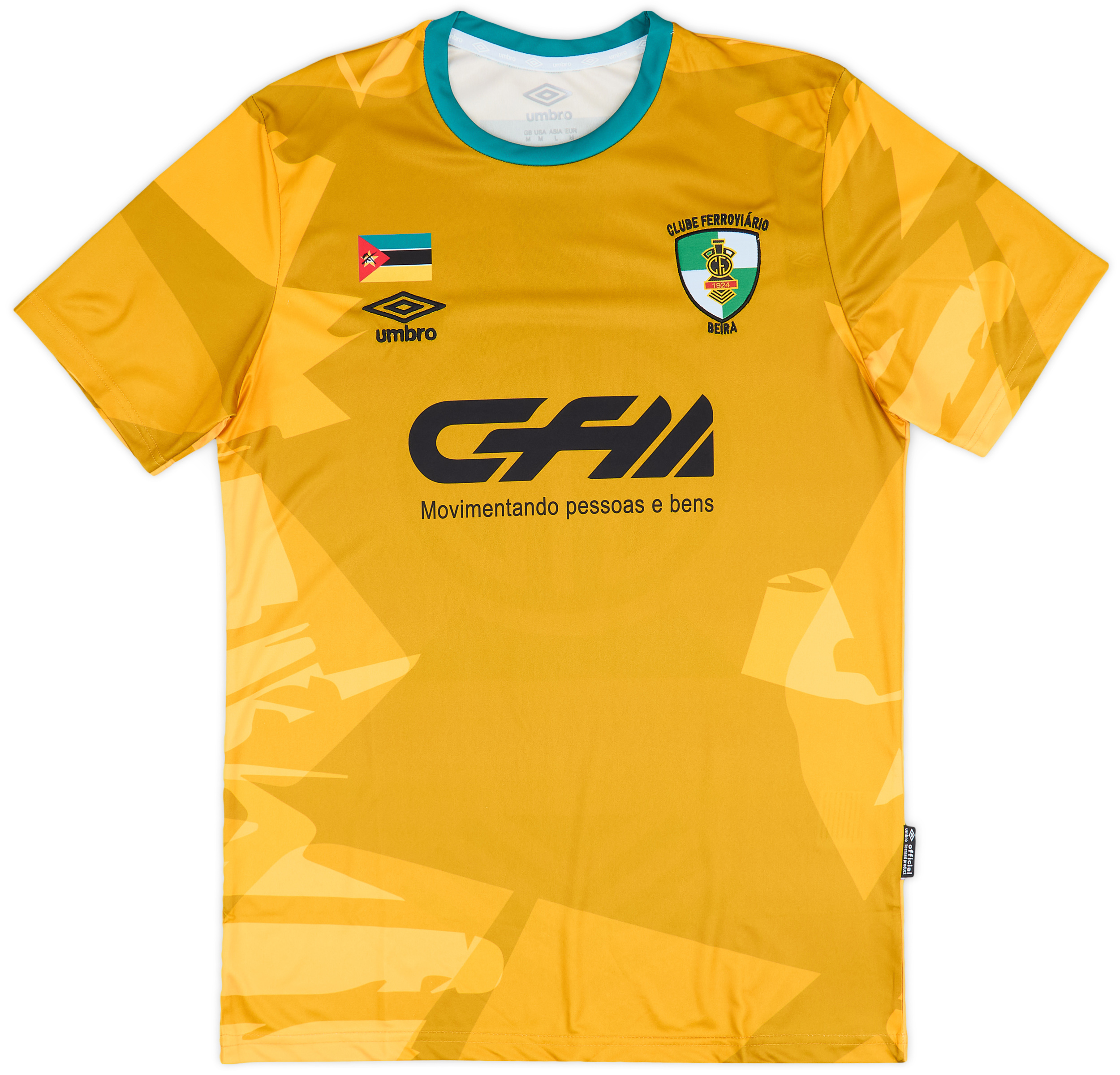2022 Clube Ferroviario da Beira Third Shirt