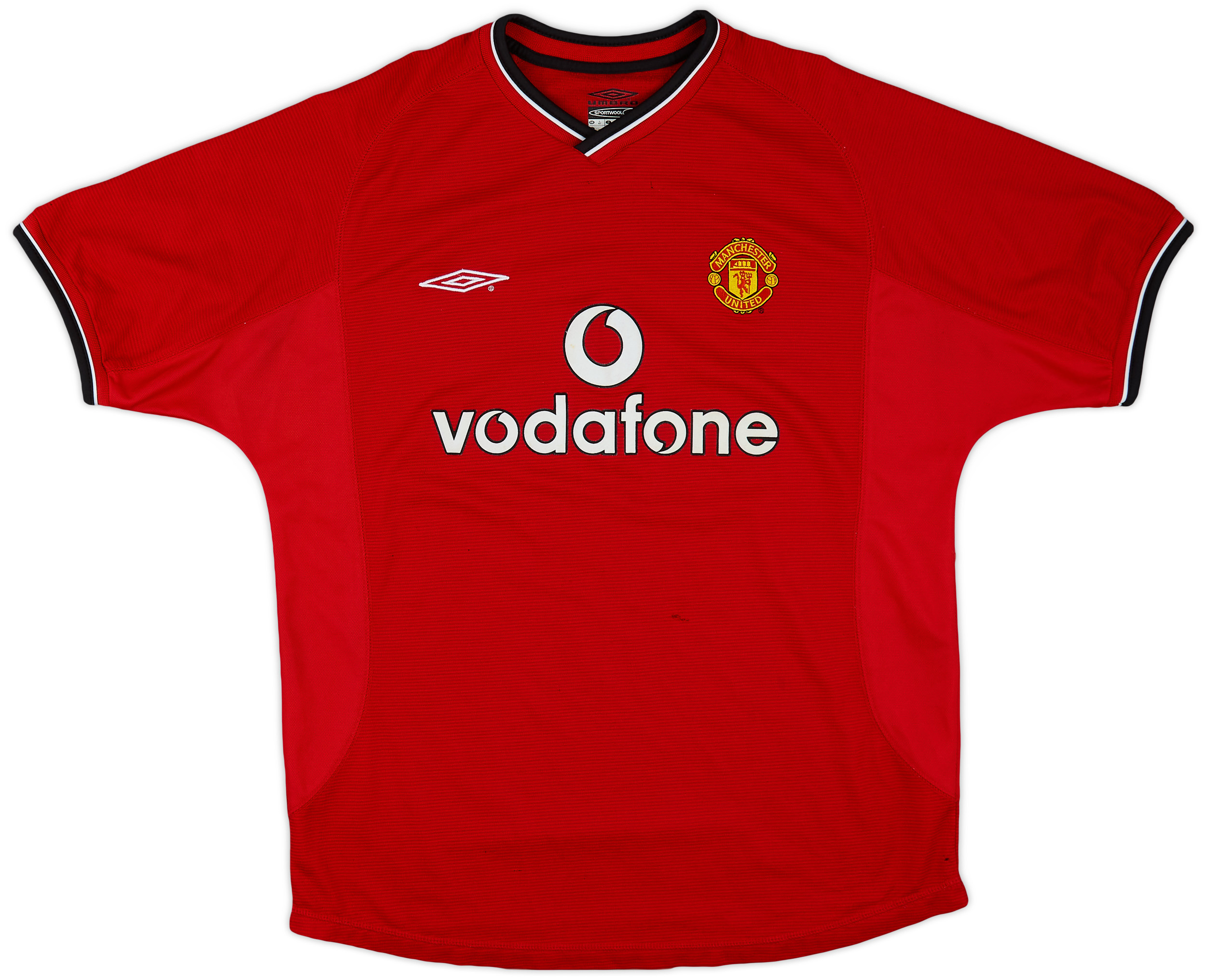 2000-02 Manchester United Home Shirt - 4/10 - (L)