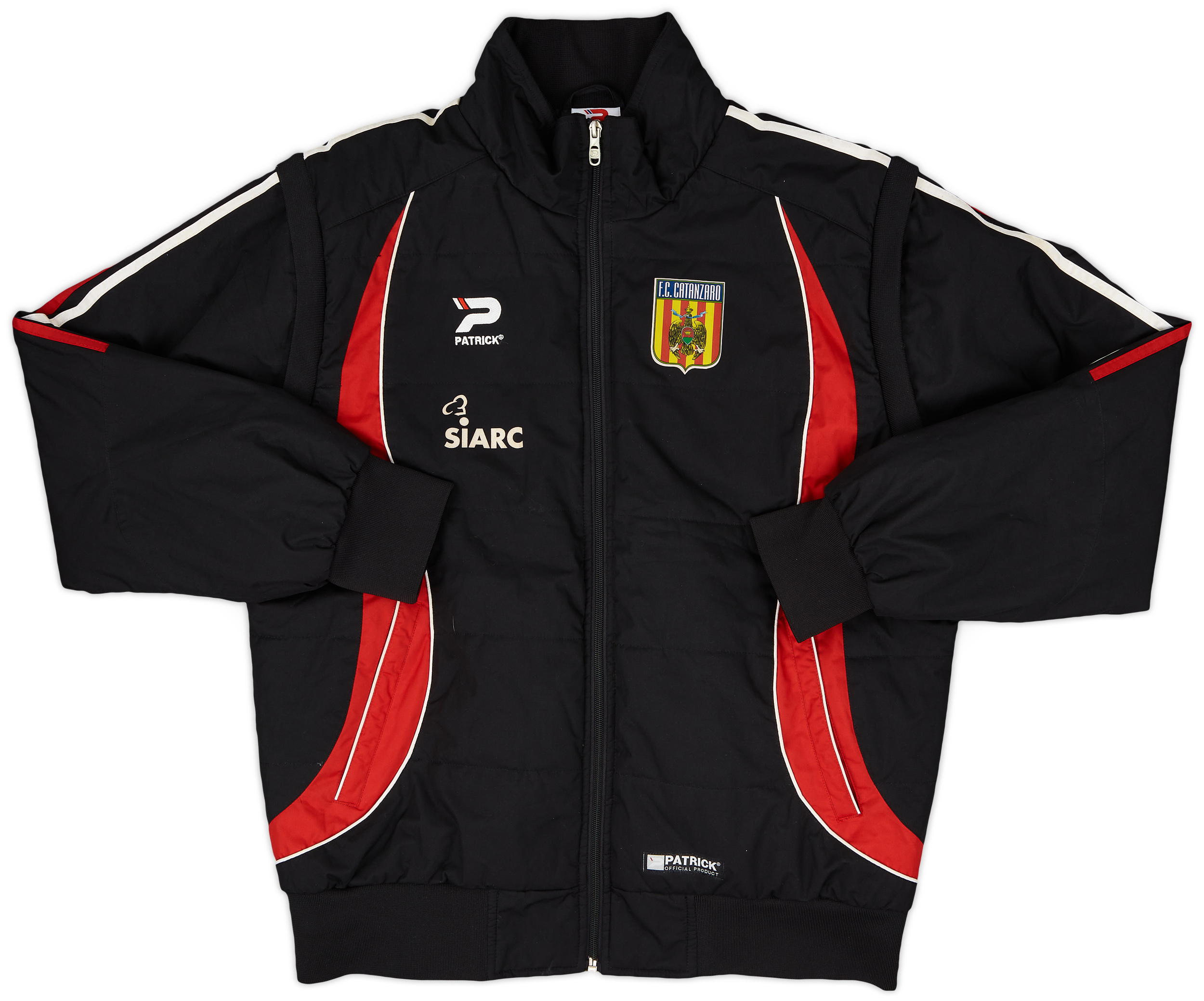 2008-09 Catanzaro Patrick Padded Bench Coat - 8/10 - (L)